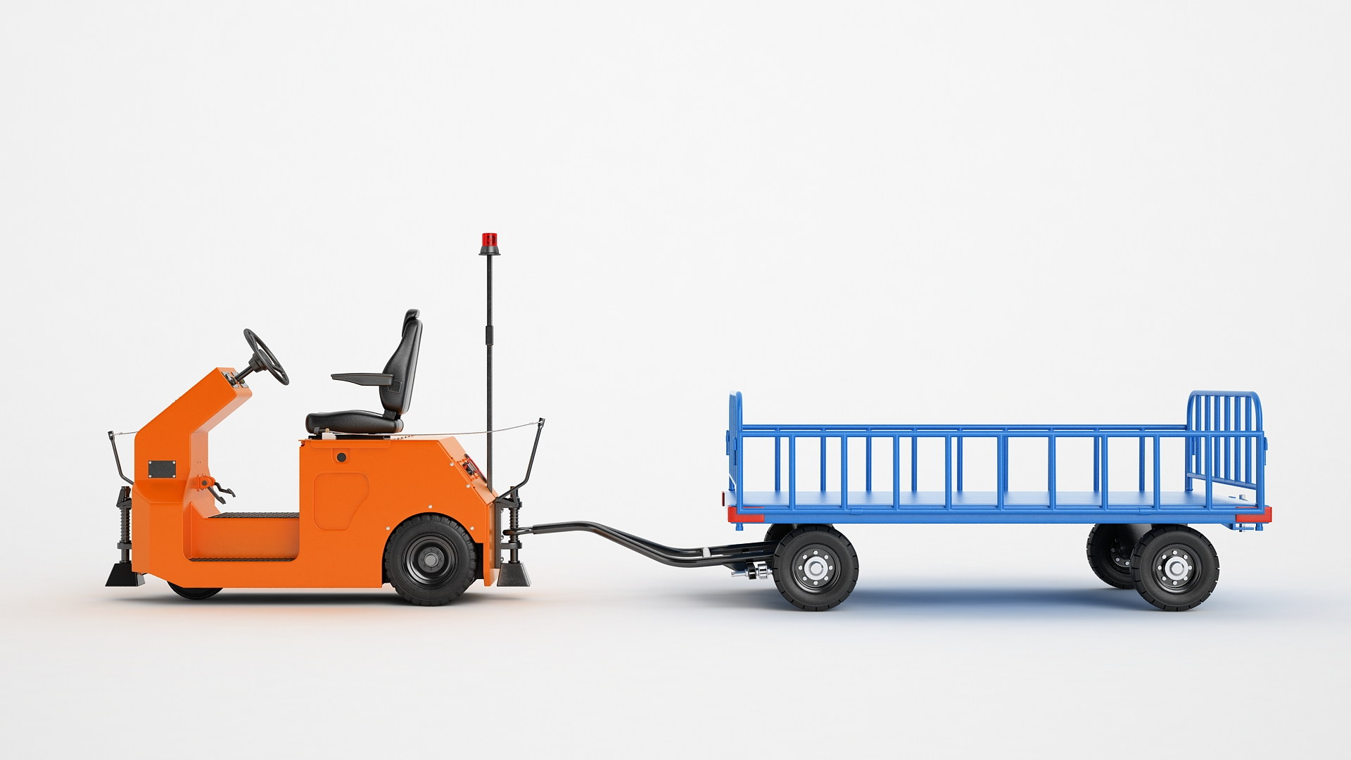 3D Electric Industrial Tugger 16 - TurboSquid 1743595