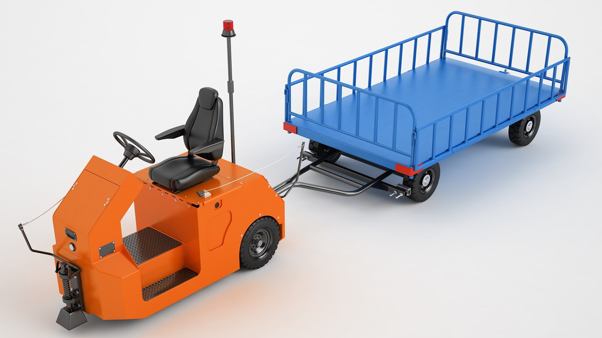 3D Electric Industrial Tugger 16 - TurboSquid 1743595