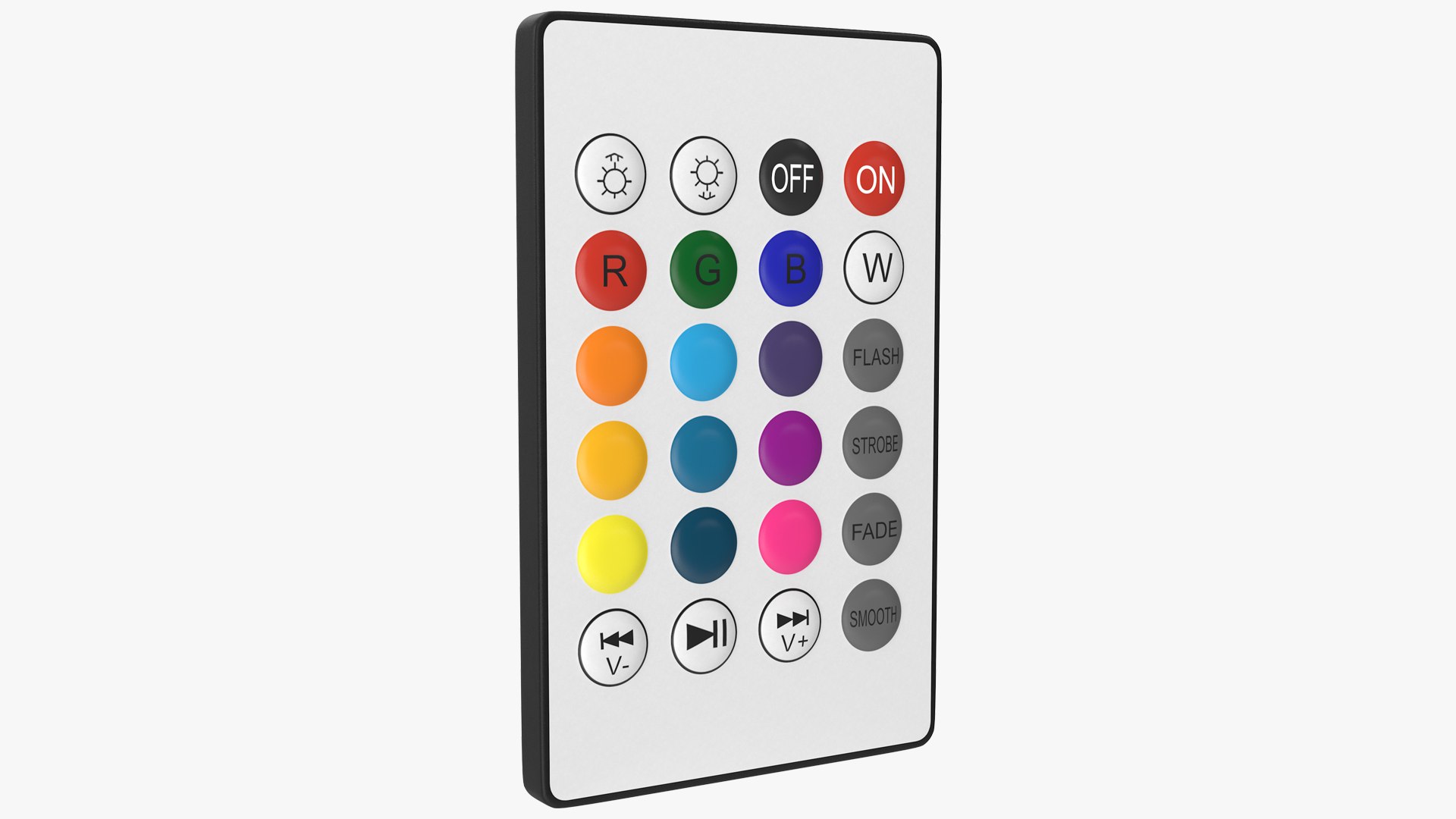 Smart Bulb Remote Control 3D - TurboSquid 1925916