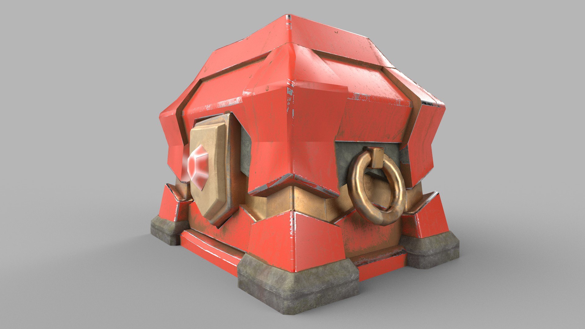 3D Chest Box - TurboSquid 1867963