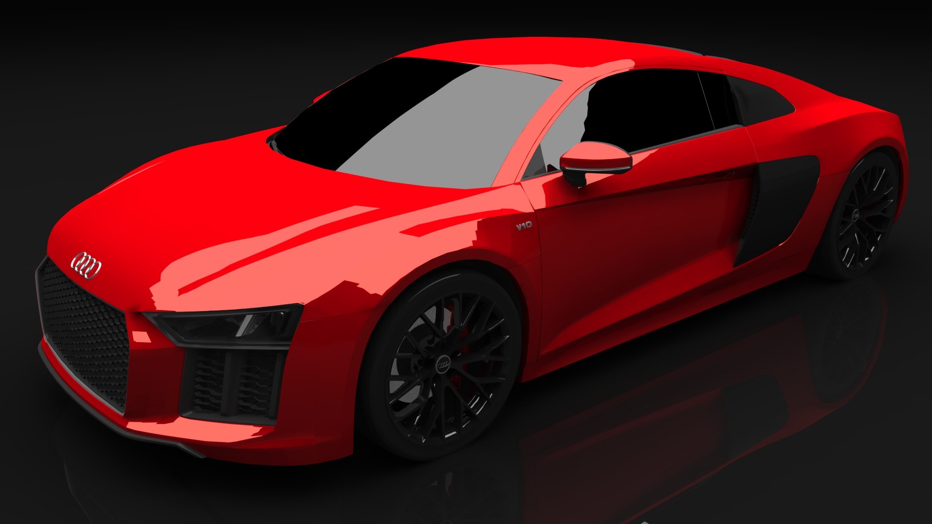 Audi R8 3D Model - TurboSquid 1162119