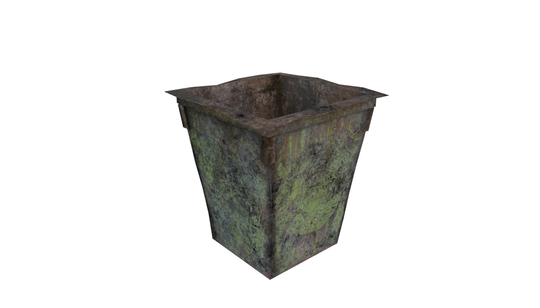 Garbage bin 3D model - TurboSquid 1503750