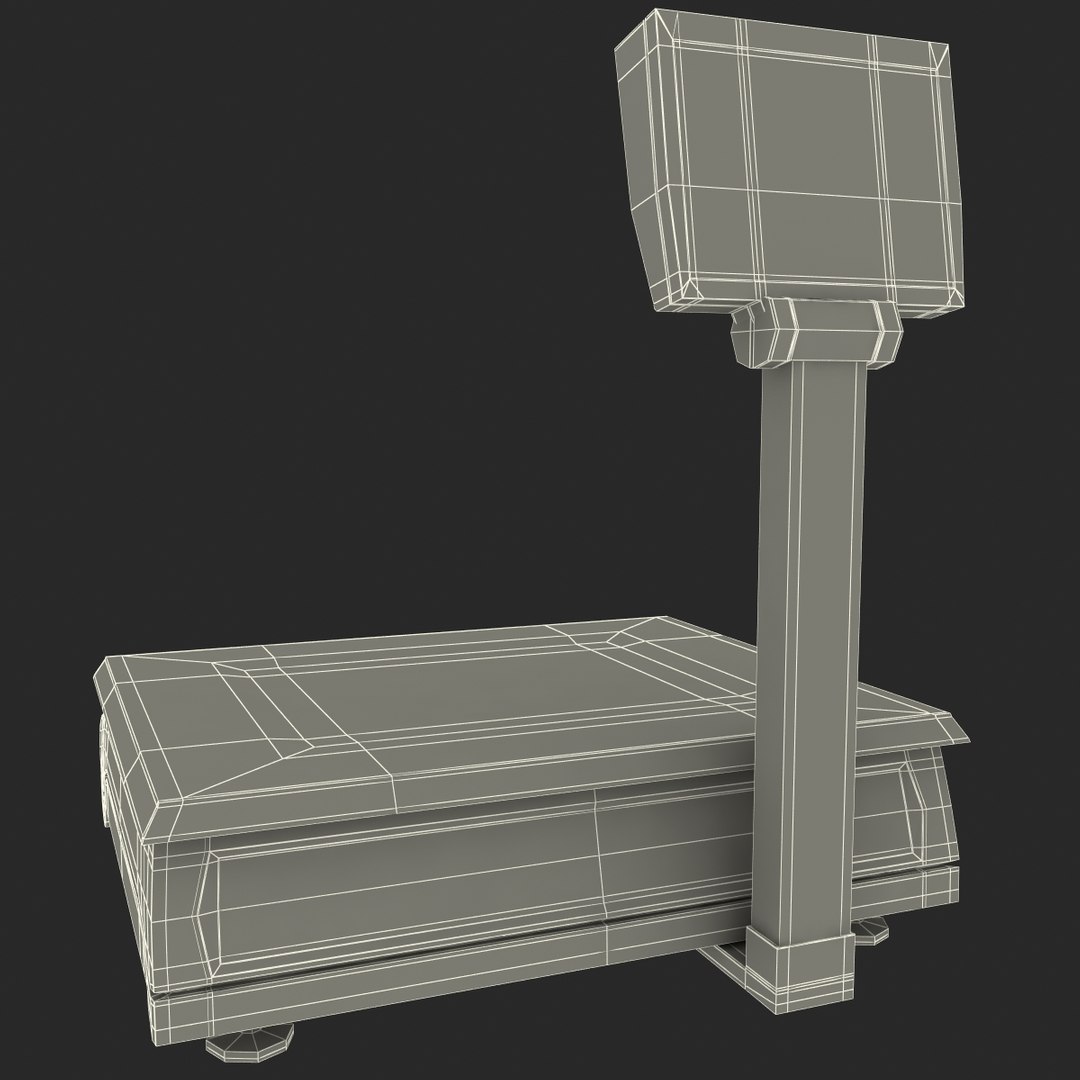 3d Computing Weighing Scale