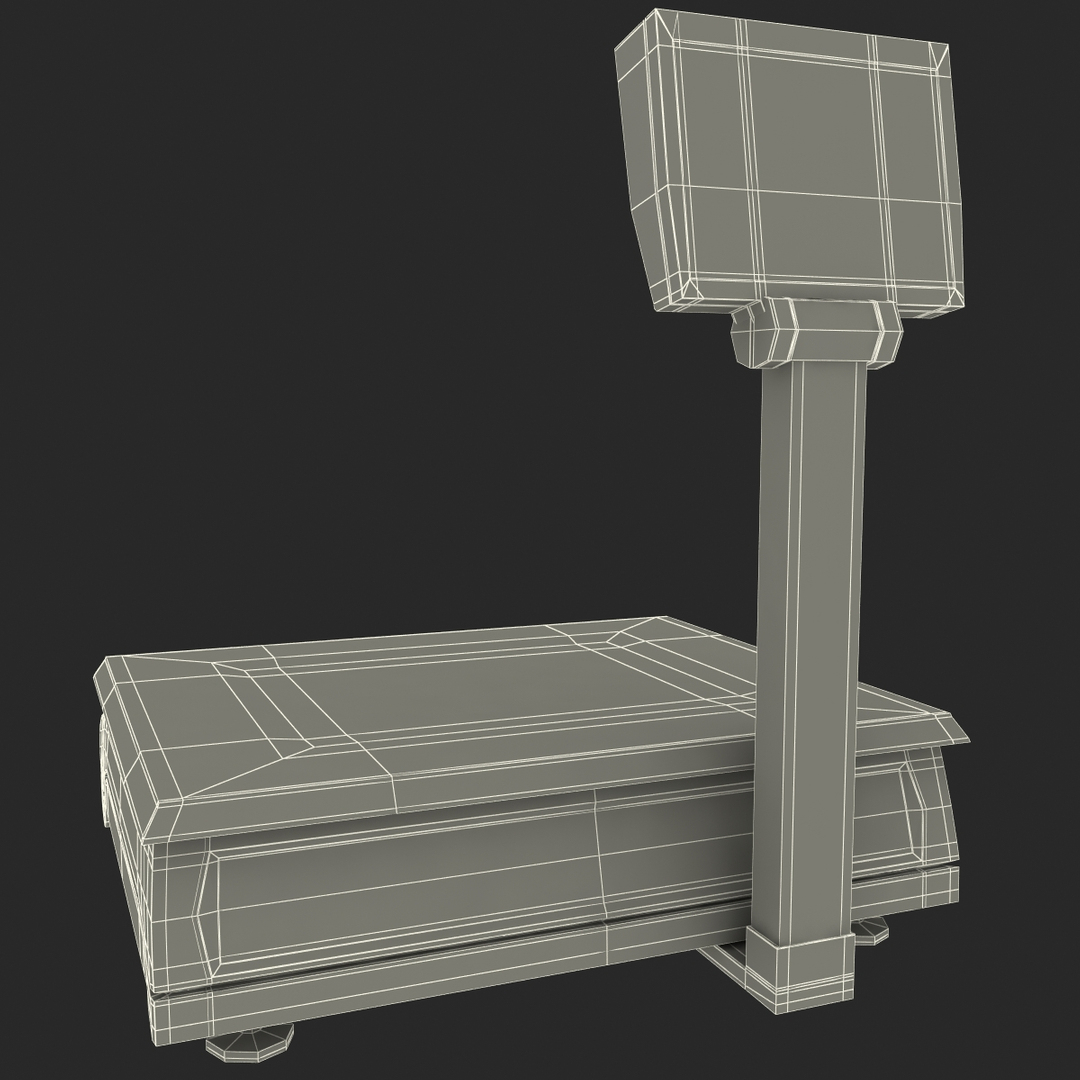 3d computing weighing scale