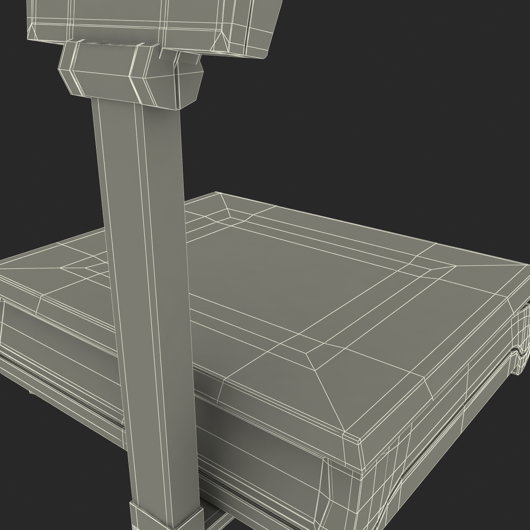 3d computing weighing scale