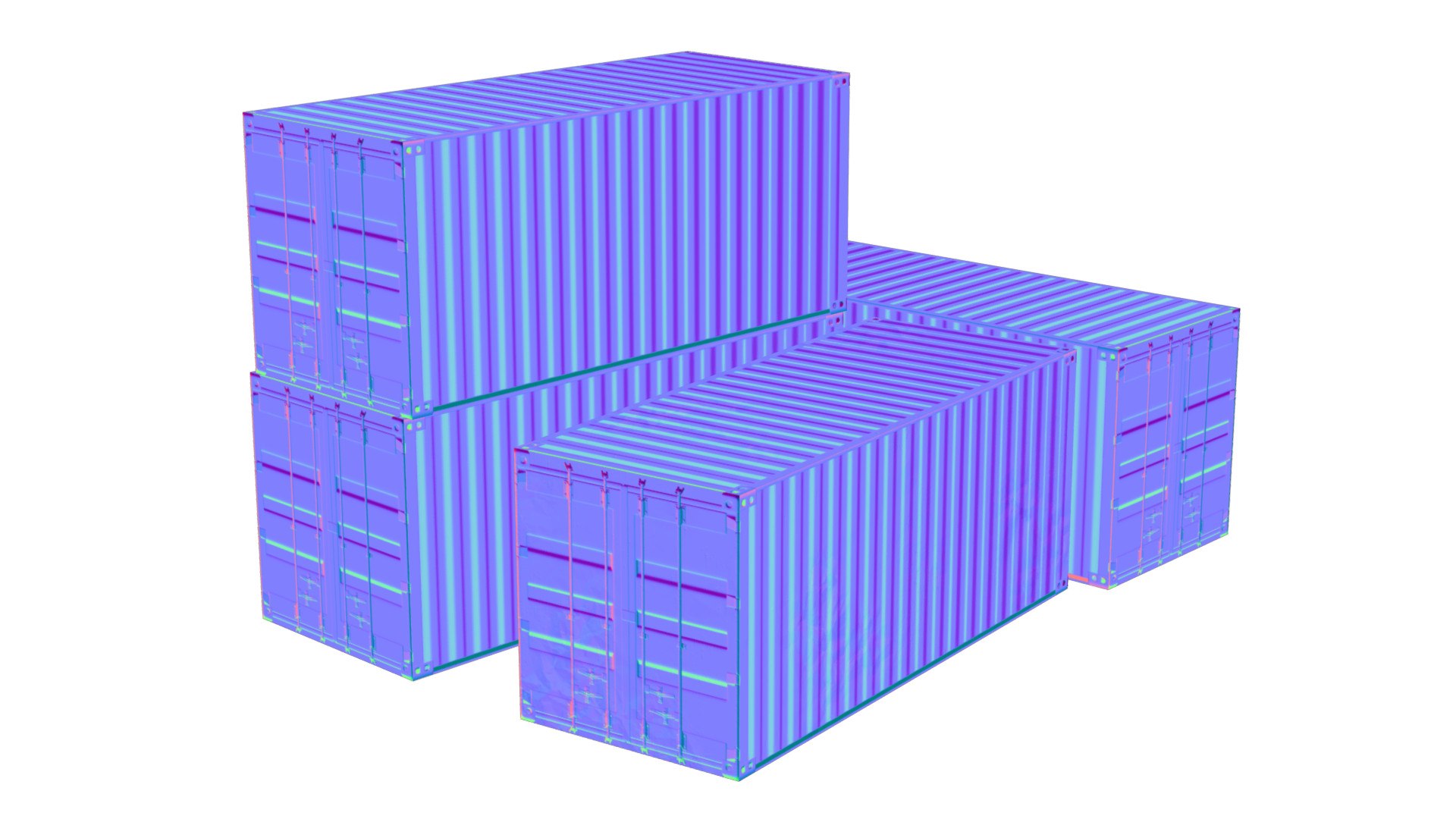 Free 3D Shipping Containers - TurboSquid 2203357