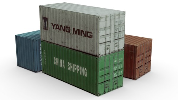 무료 선적 컨테이너 3D 모델 - TurboSquid 2203357