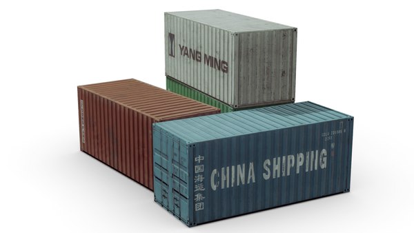 무료 선적 컨테이너 3D 모델 - TurboSquid 2203357