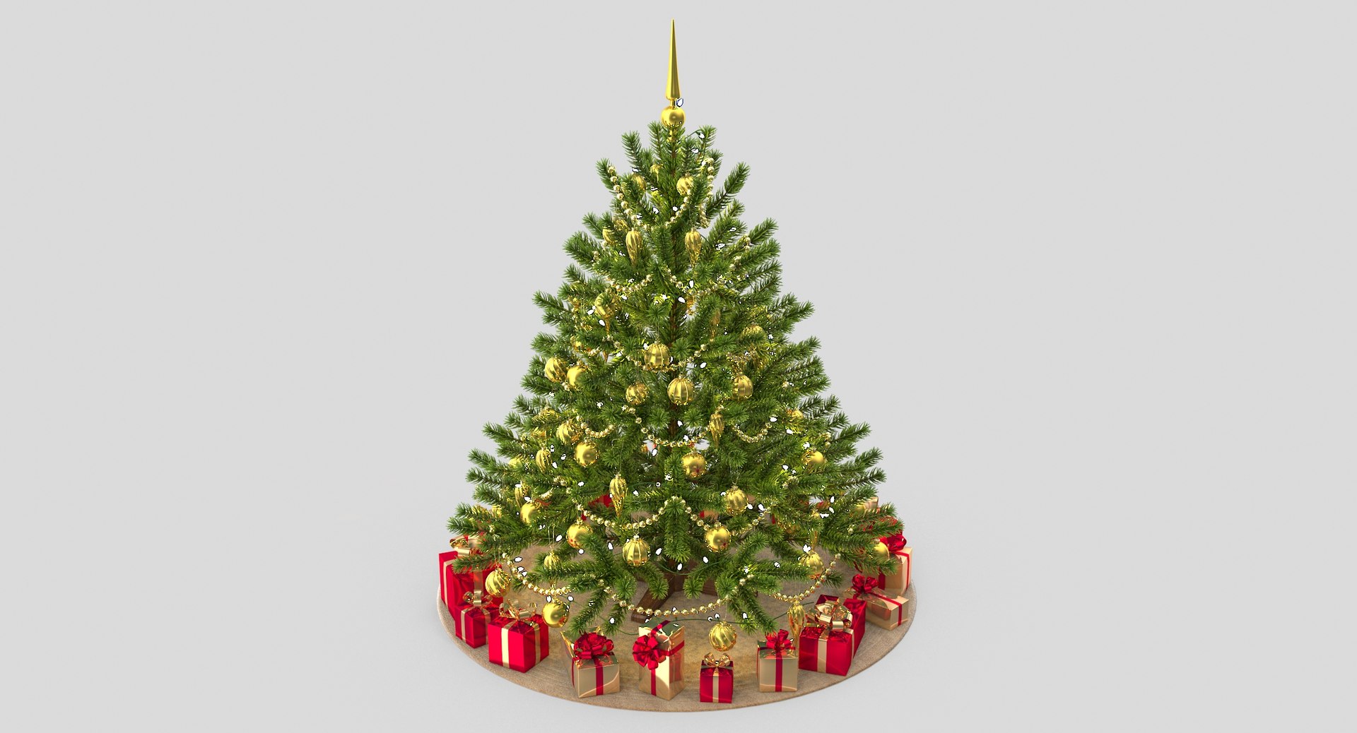 3d Christmas Tree Model