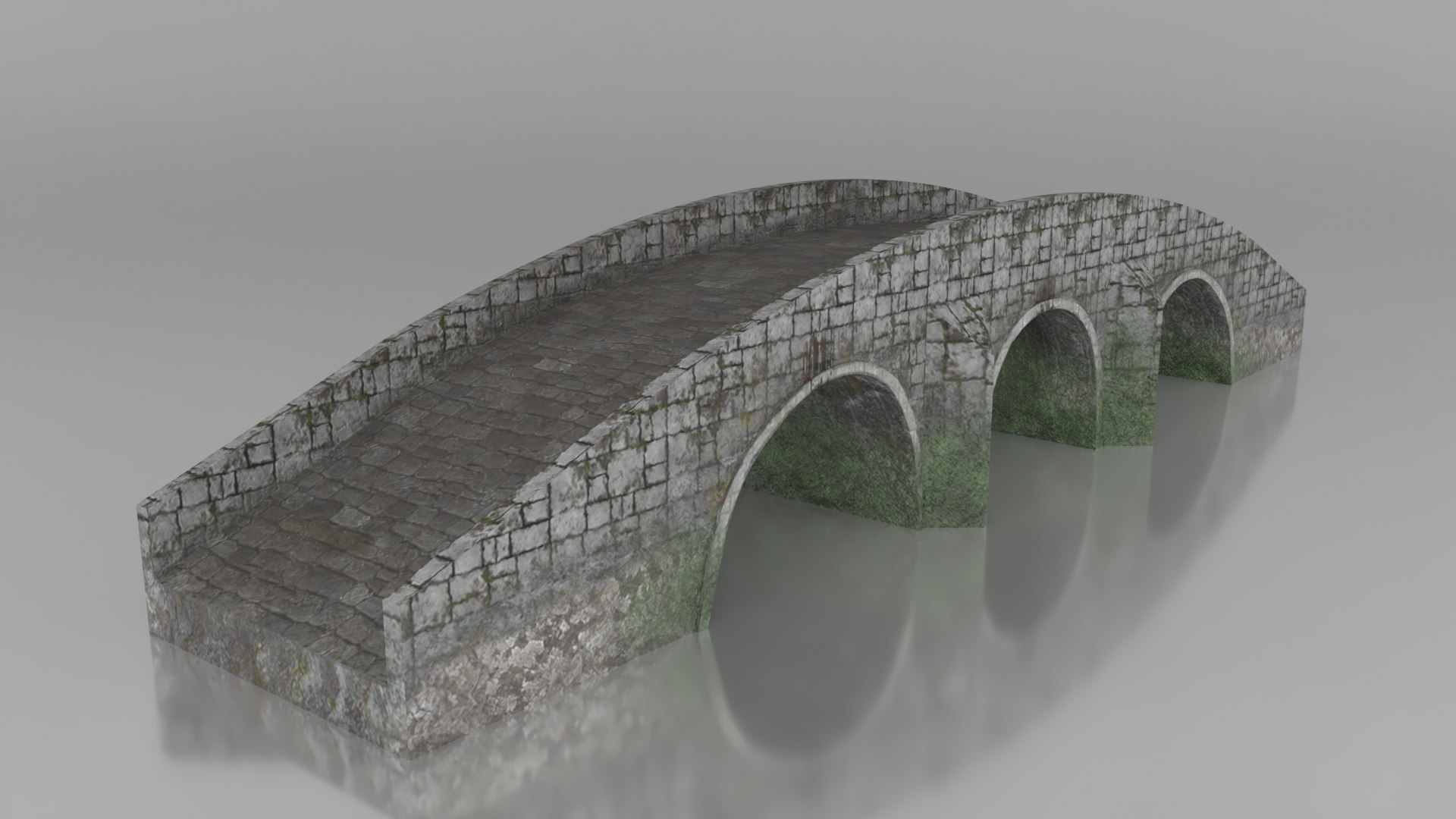 Stone Bridge 3D Model - TurboSquid 1798884