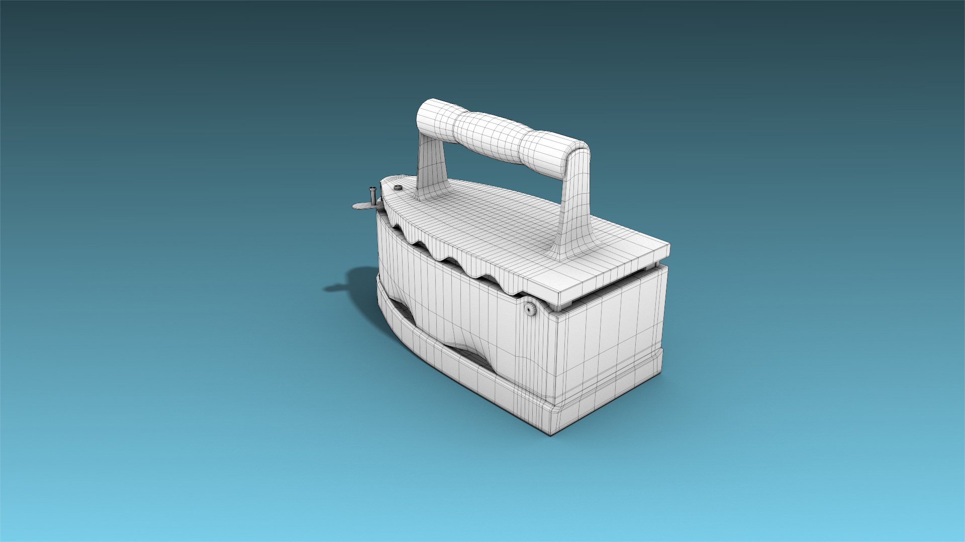 3D Model Low-poly Iron - TurboSquid 1634506