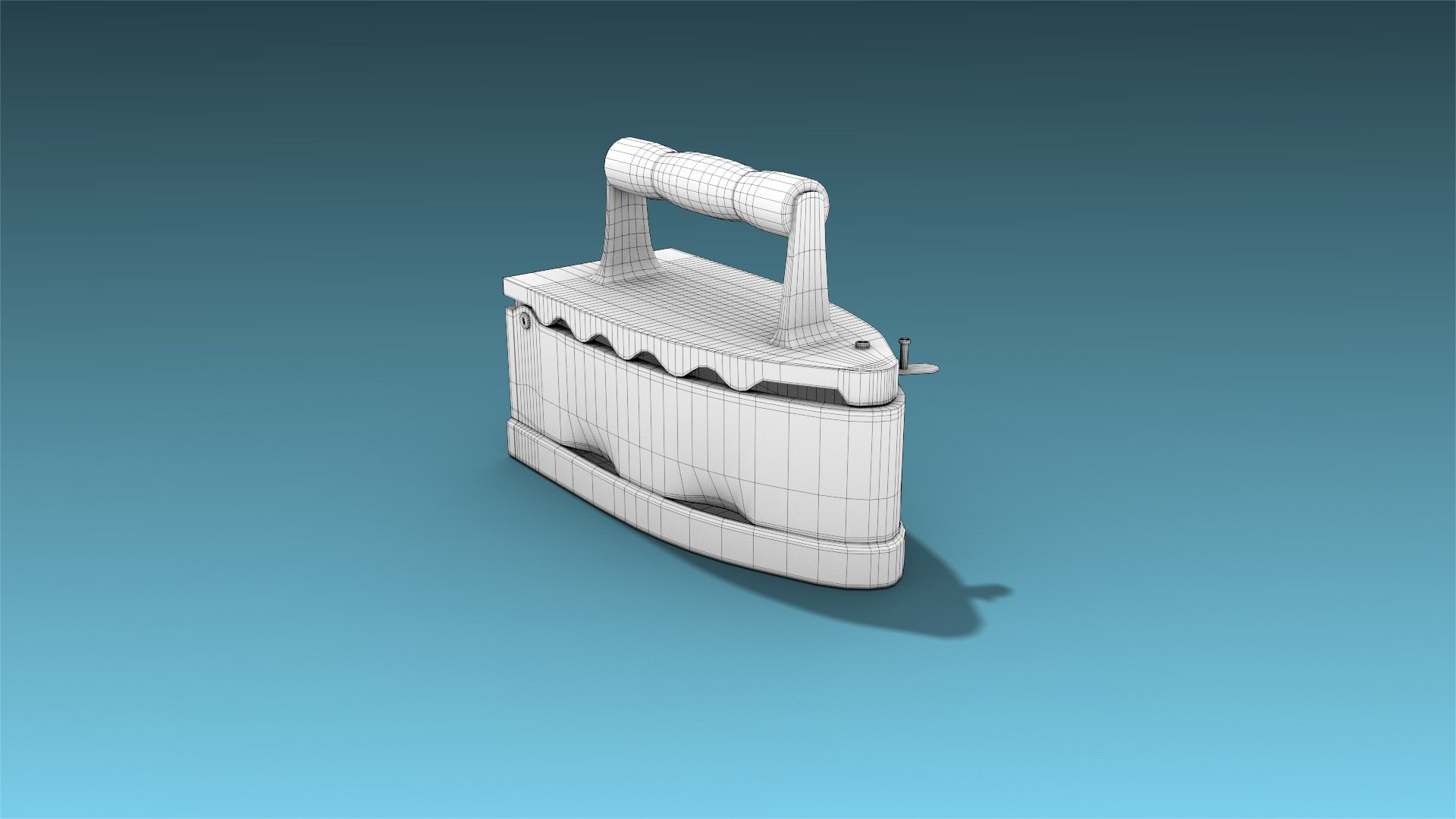 3D Model Low-poly Iron - TurboSquid 1634506