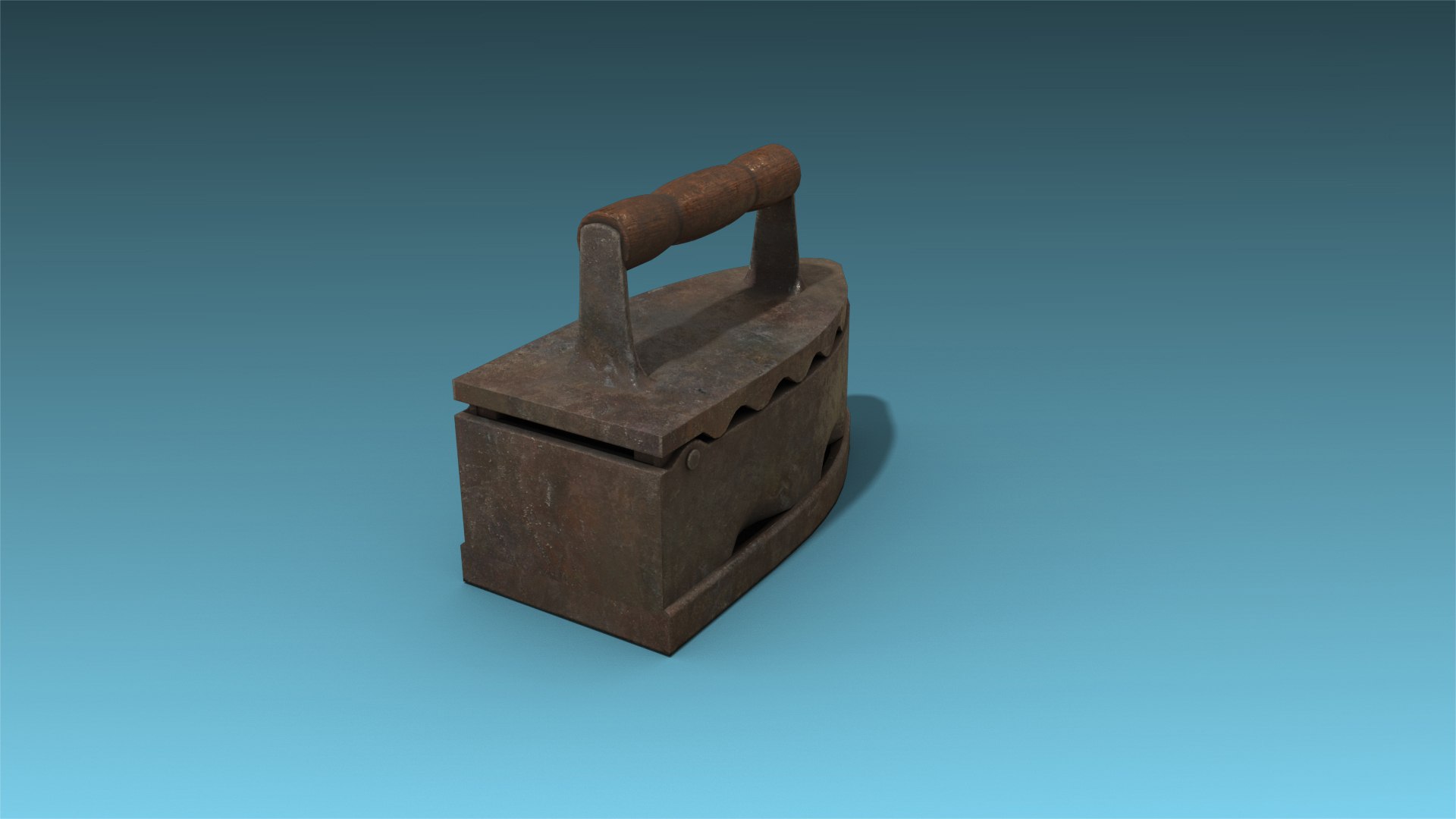 3D Model Low-poly Iron - TurboSquid 1634506