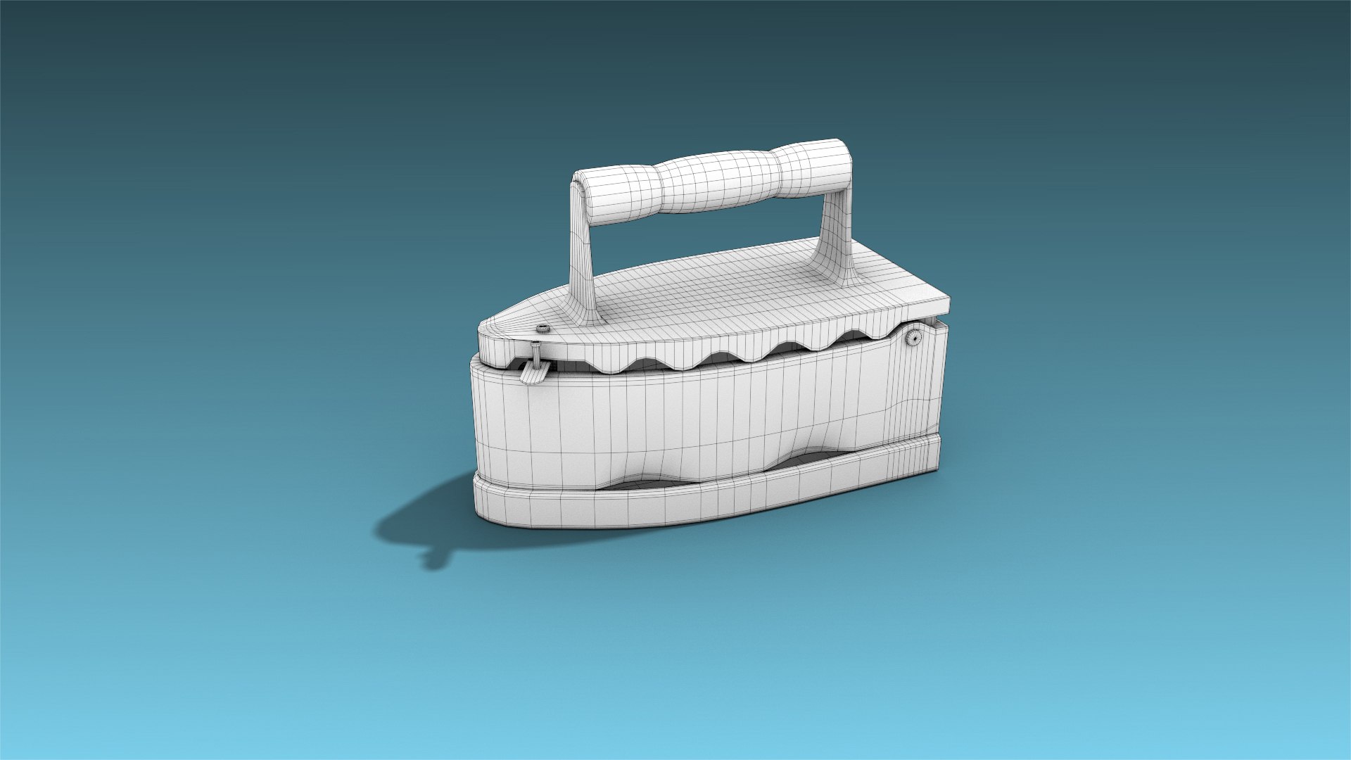 3D Model Low-poly Iron - TurboSquid 1634506