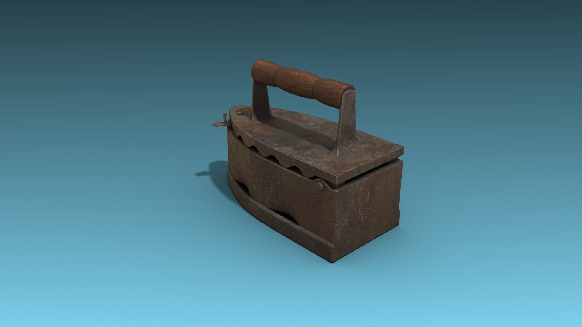 3D Model Low-poly Iron - TurboSquid 1634506