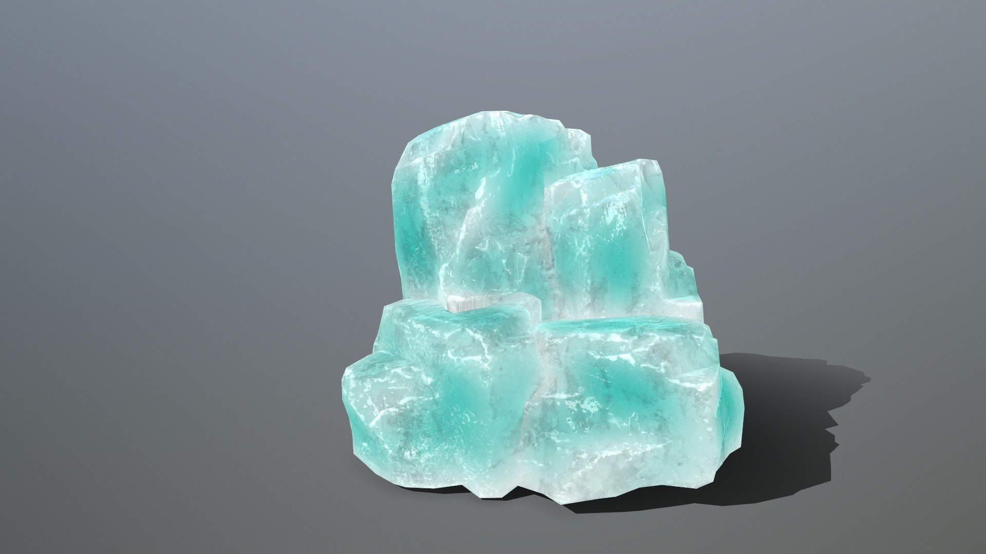 3D model Icy Rock Set - TurboSquid 1794556