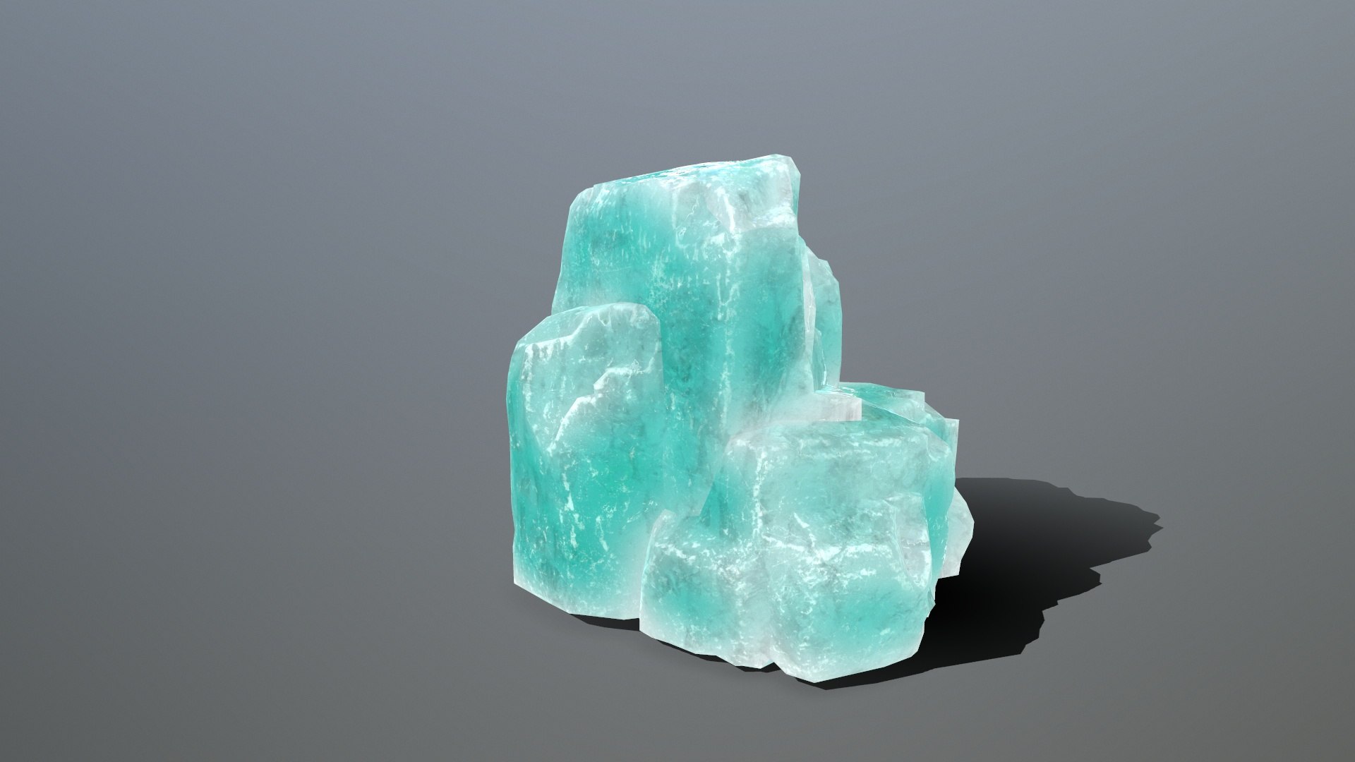 3D model Icy Rock Set - TurboSquid 1794556