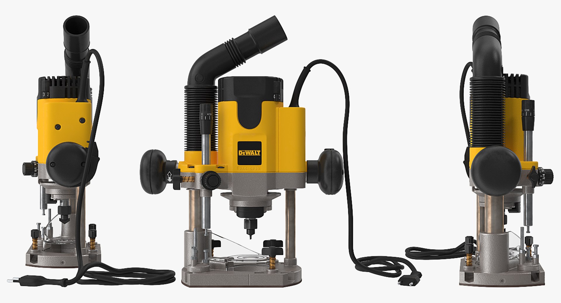 3D Model Plunge Router Dewalt Dw621 - TurboSquid 1281013