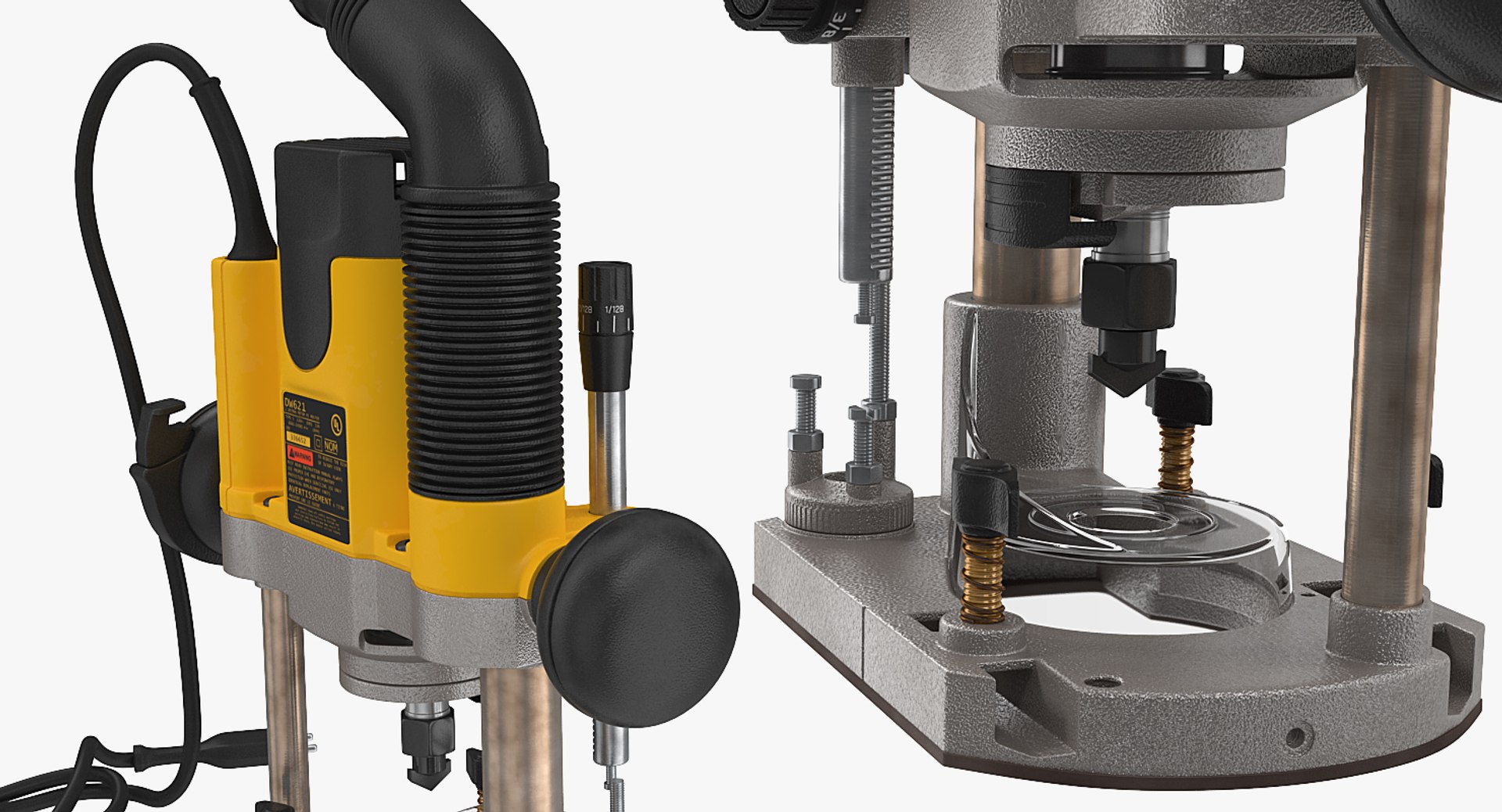 3D Model Plunge Router Dewalt Dw621 - TurboSquid 1281013