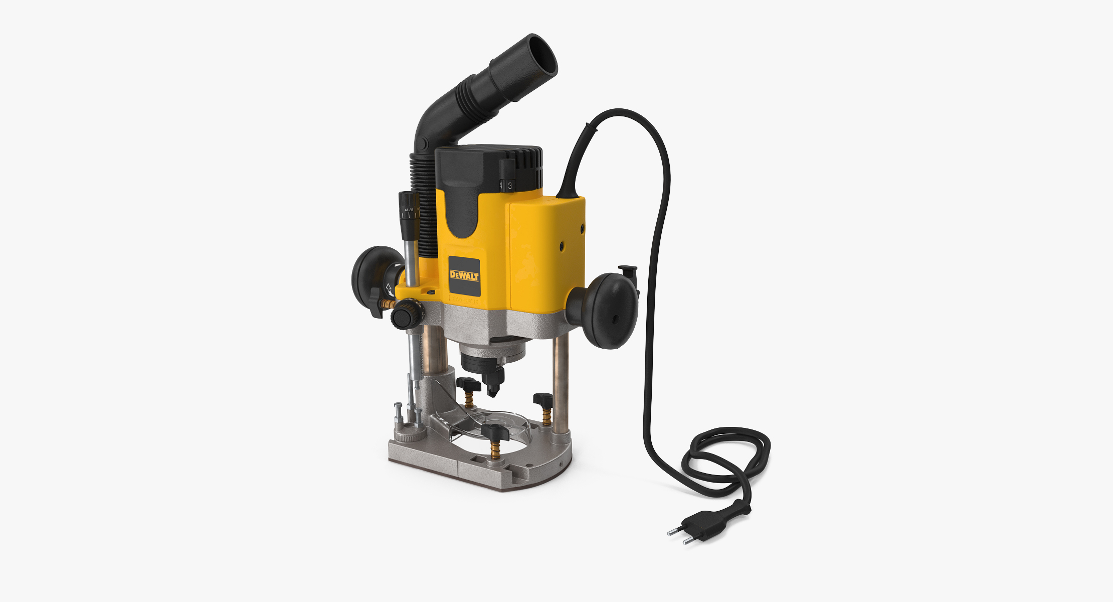 modelo 3d Enrutador de inmersión DEWALT DW621 - TurboSquid 1281013