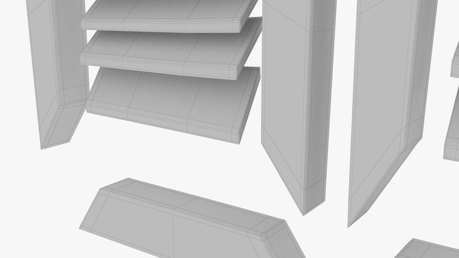 Stylized window 3D - TurboSquid 1687113