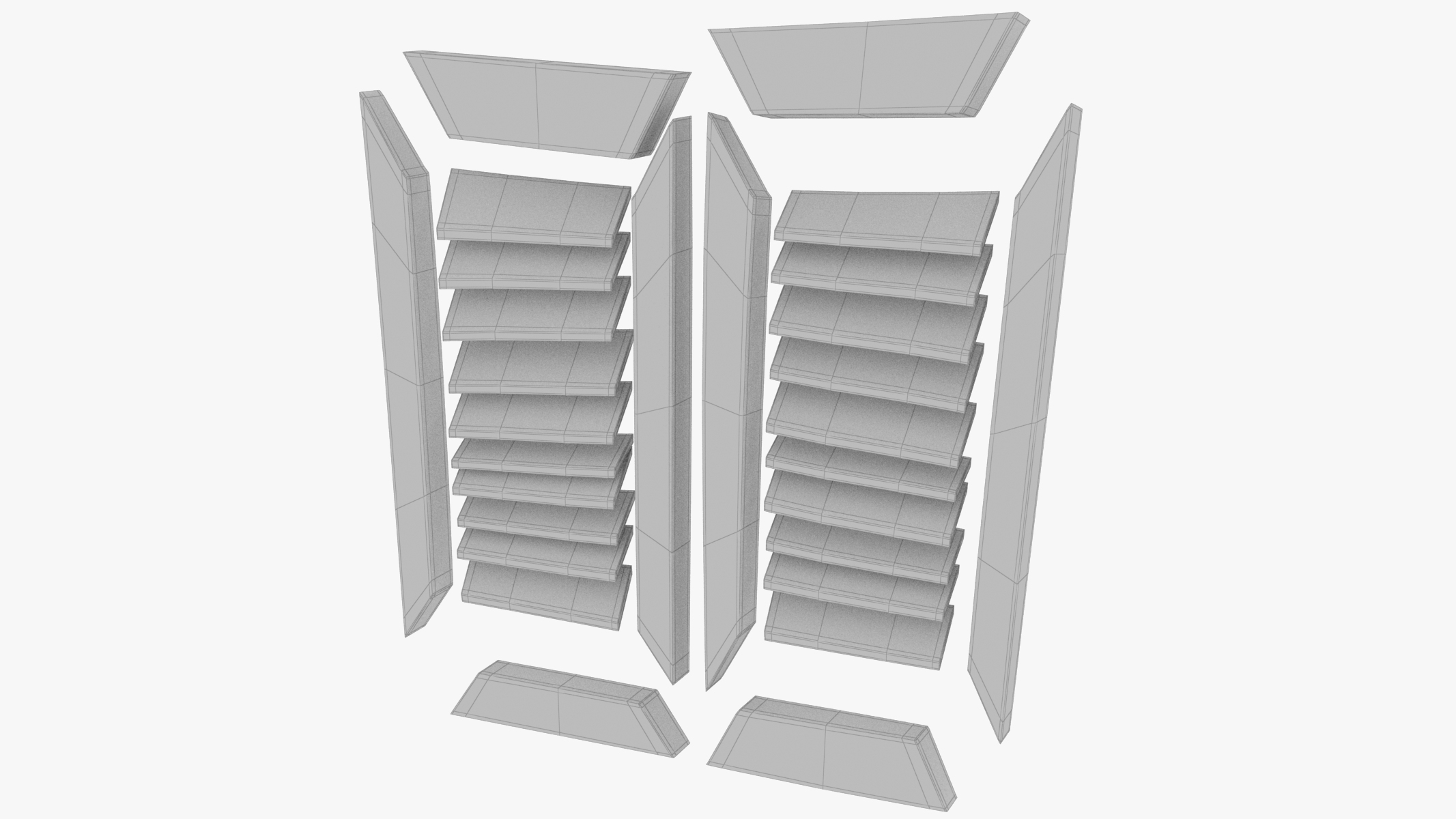 Stylized window 3D - TurboSquid 1687113