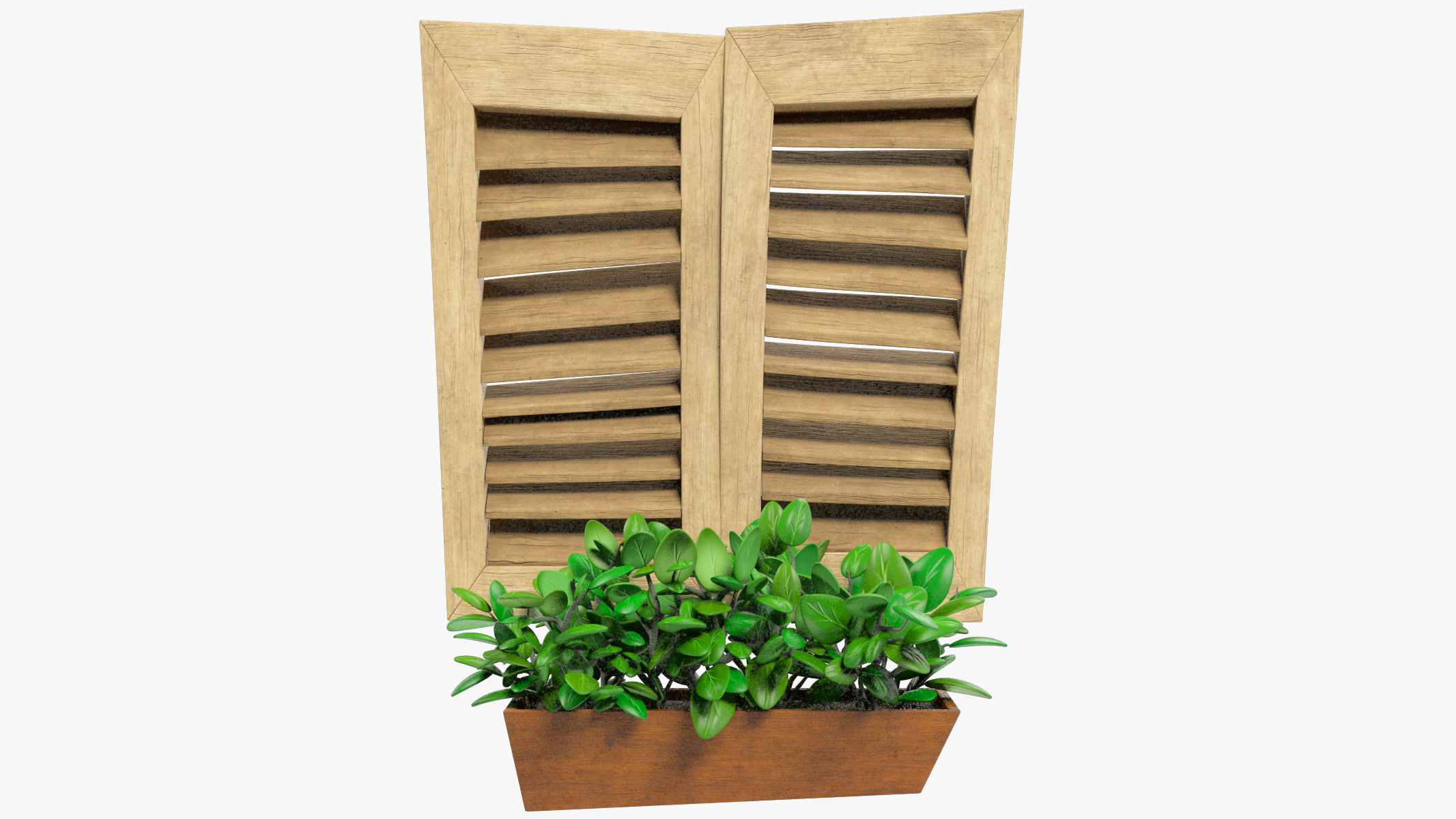 Stylized window 3D - TurboSquid 1687113