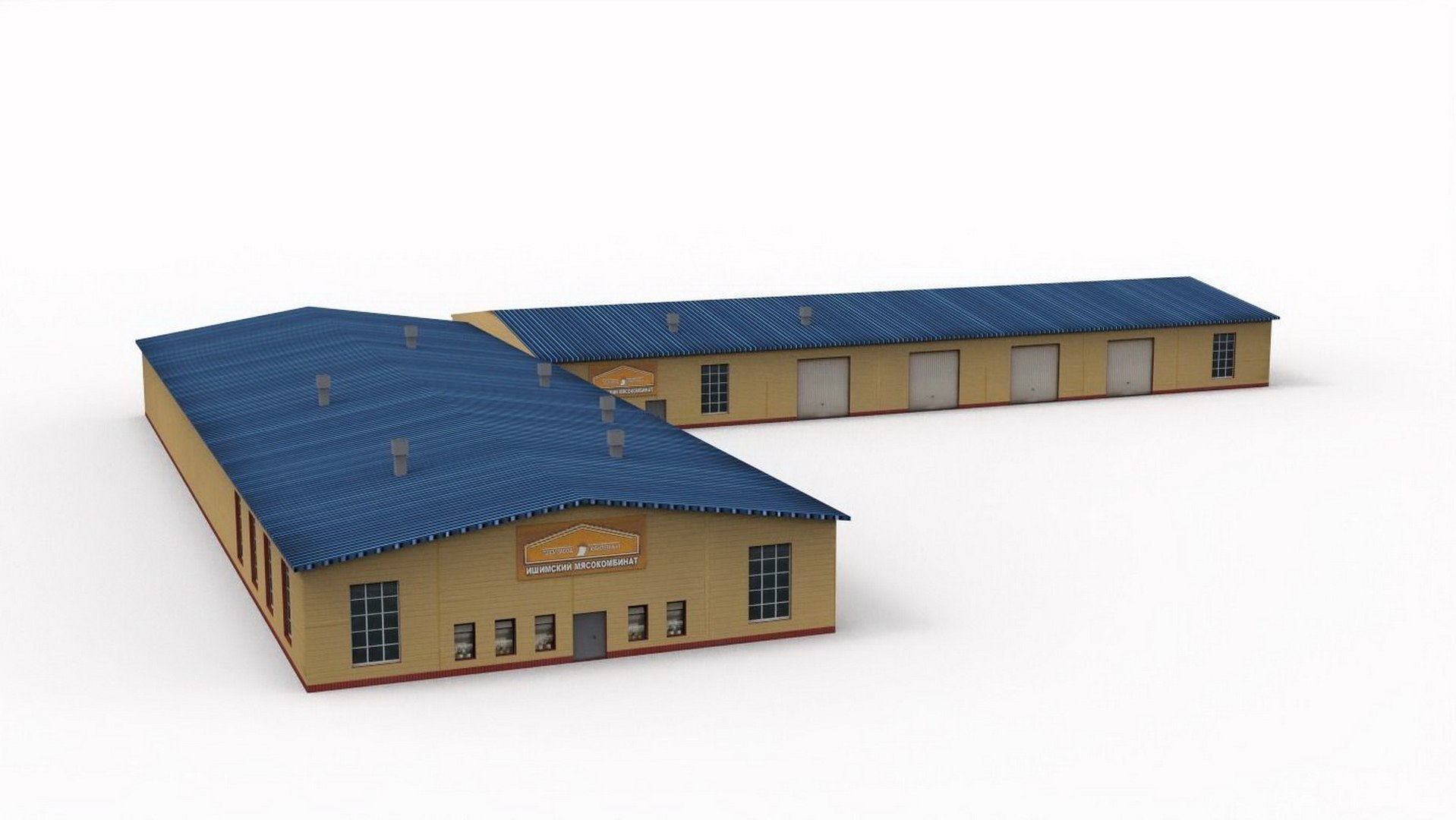 3D Model Meat Factory - TurboSquid 1732030