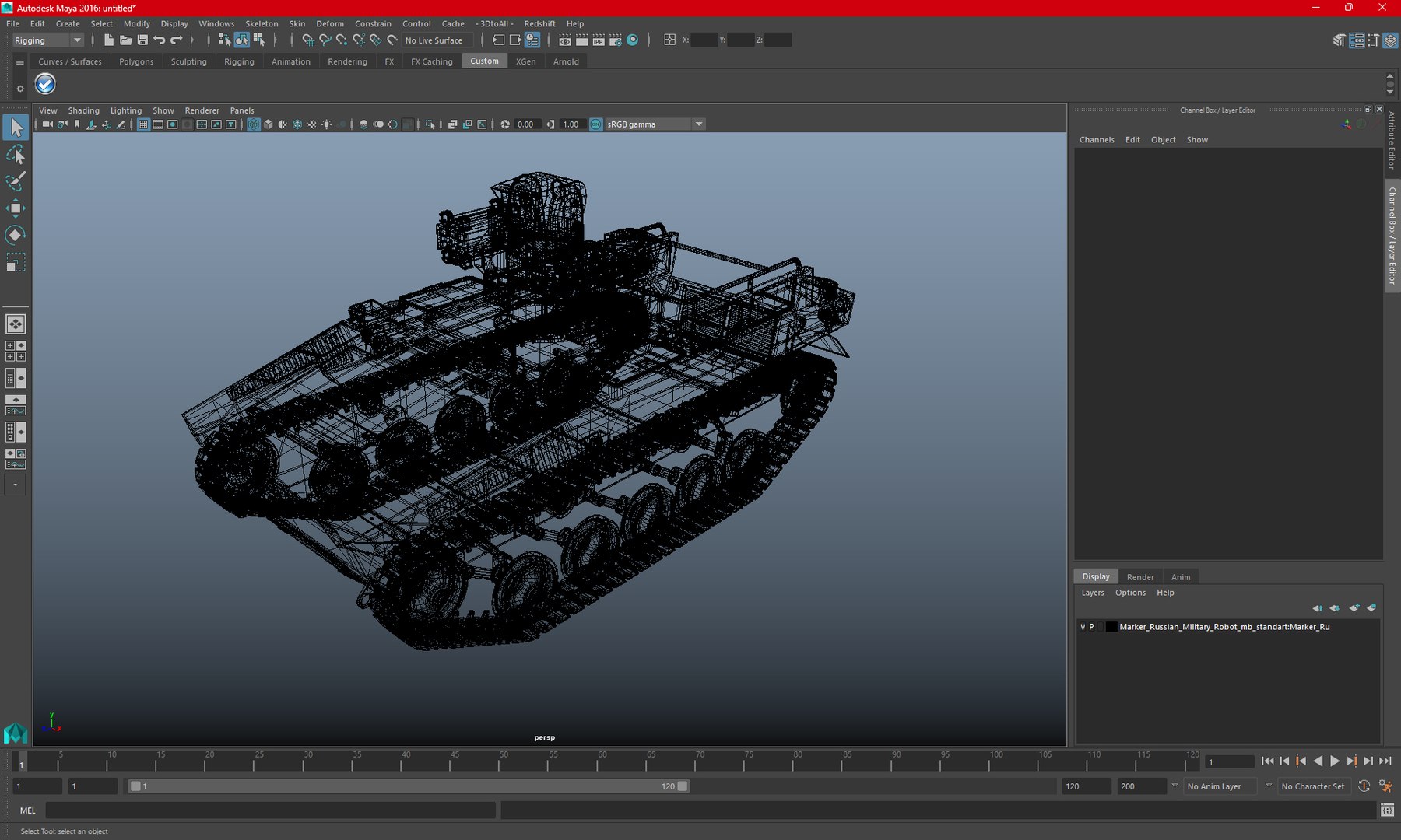 3D Marker Russian Military Robot - TurboSquid 2092690