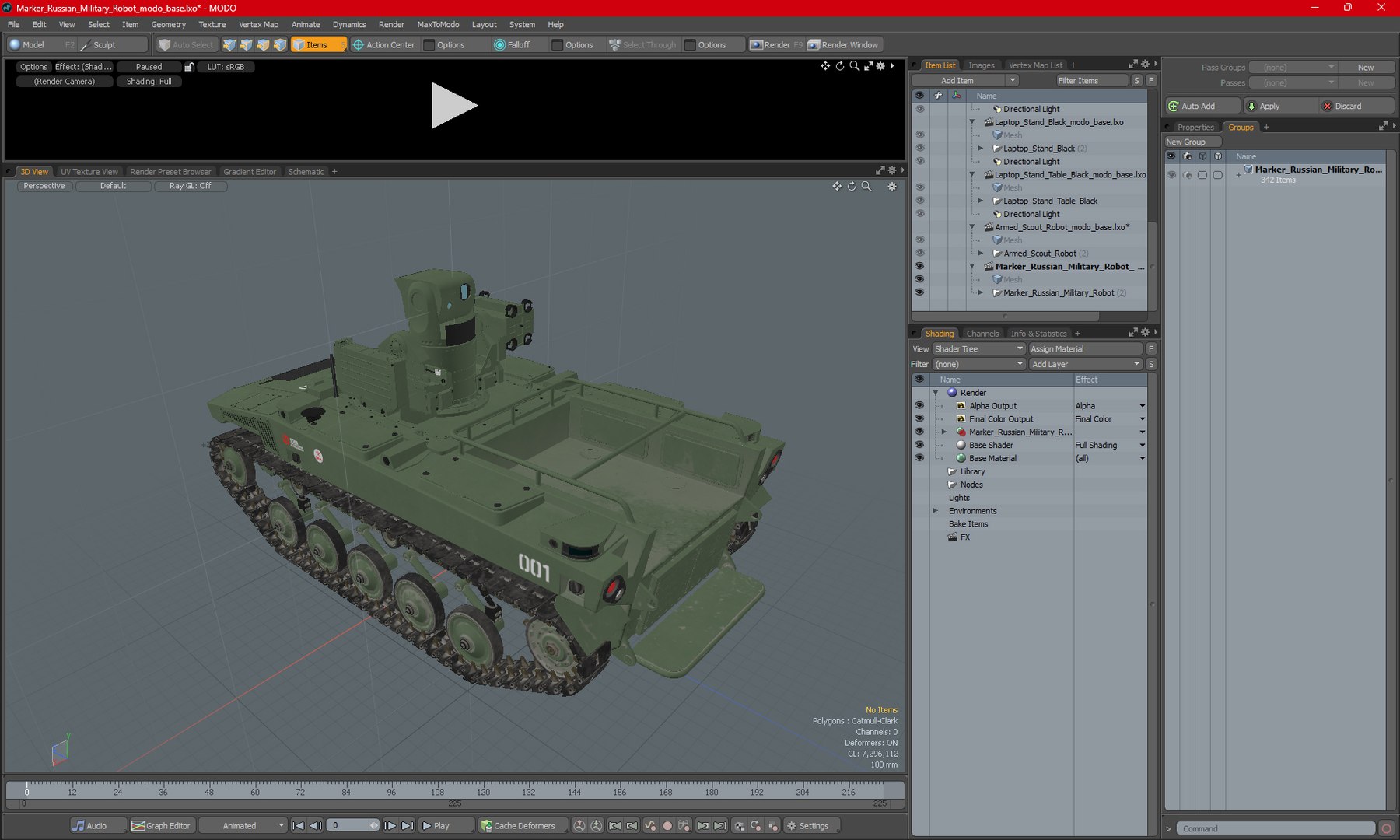 3D Marker Russian Military Robot - TurboSquid 2092690