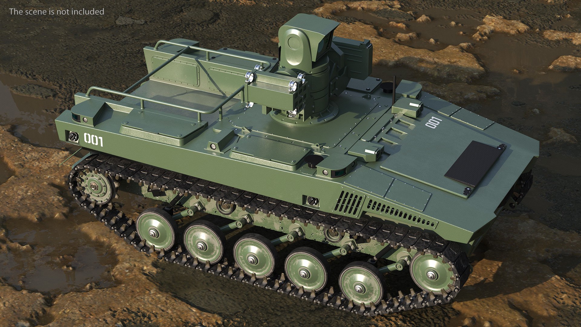3D Marker Russian Military Robot - TurboSquid 2092690
