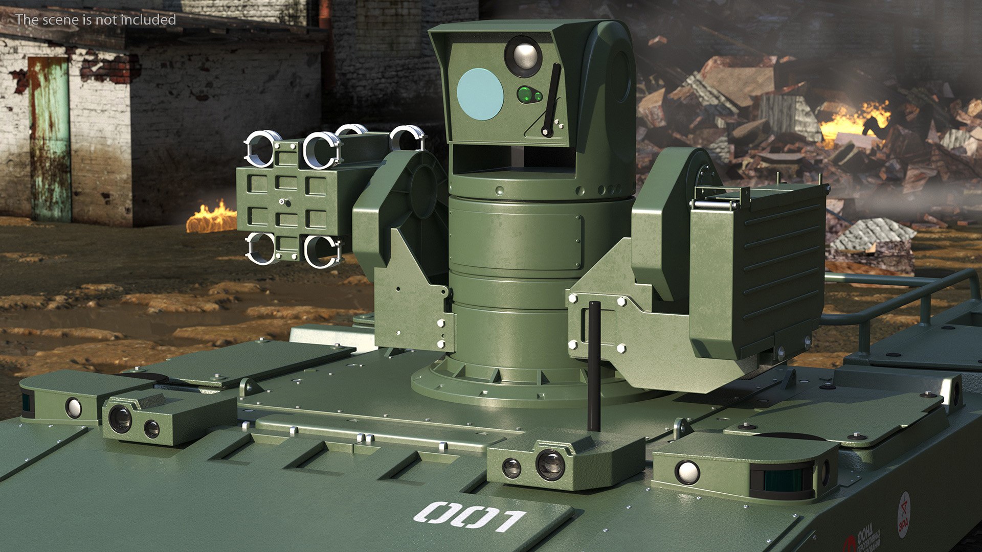 3D Marker Russian Military Robot - TurboSquid 2092690