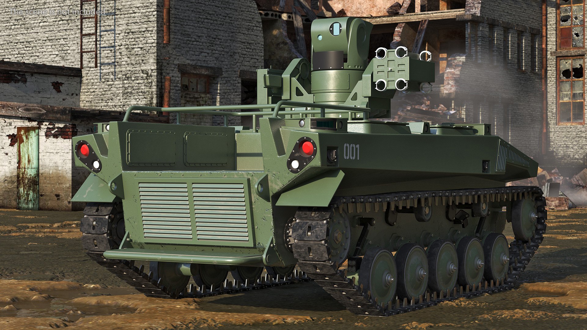 3D Marker Russian Military Robot - TurboSquid 2092690
