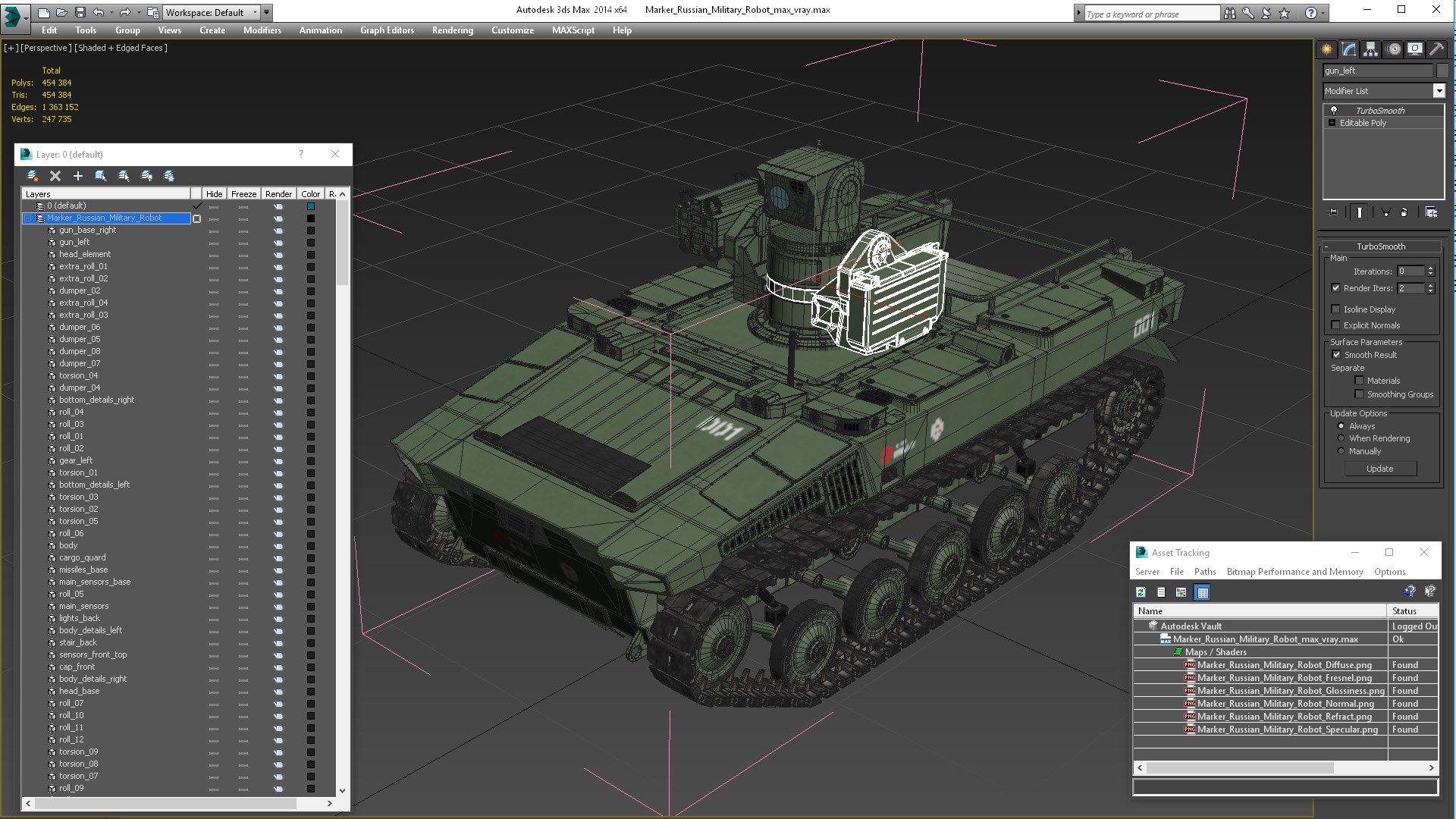3D Marker Russian Military Robot - TurboSquid 2092690