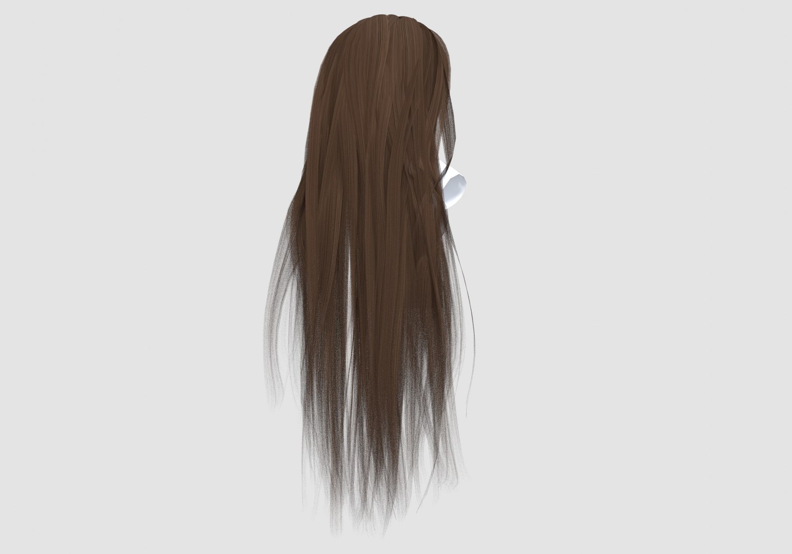 3D model Basic Brown Hairstyle - TurboSquid 1939479