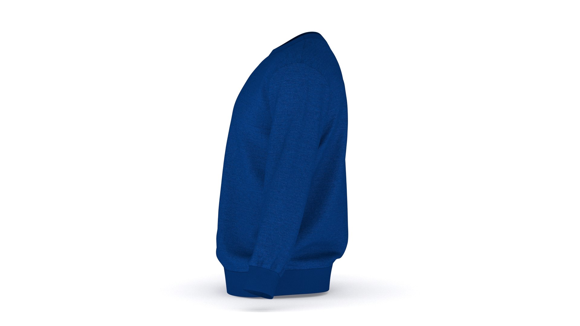 Sweatshirt For Men Blue model - TurboSquid 2166360