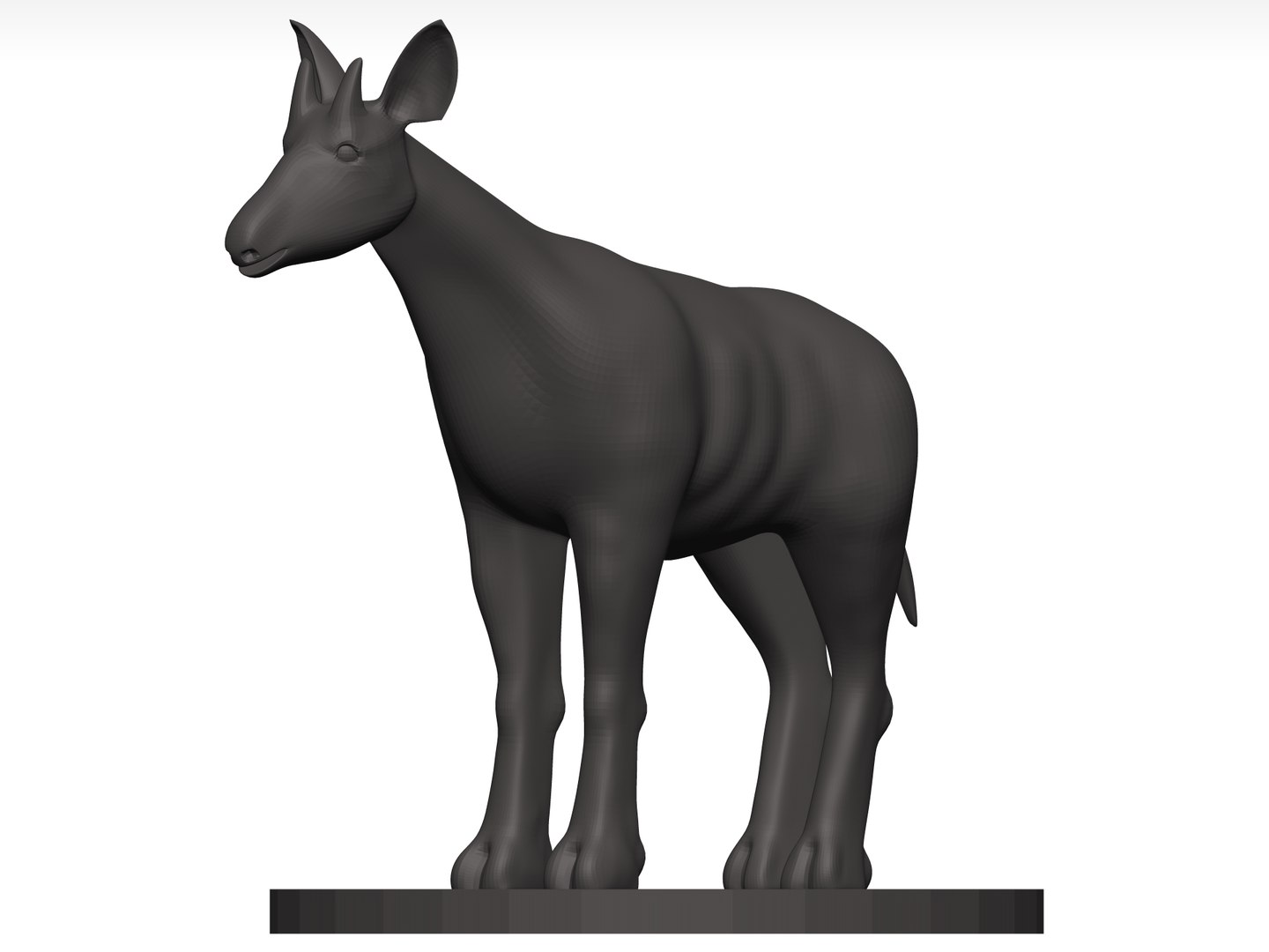 3D Okapi Stl model - TurboSquid 1774213