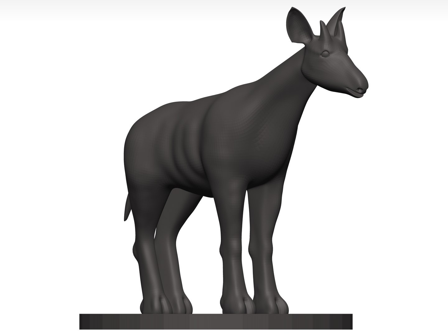 3D Okapi Stl Model - TurboSquid 1774213