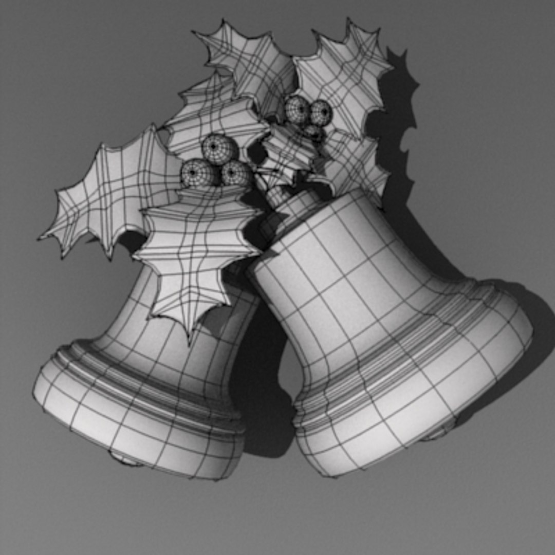 xmas bells christmas 3d 3ds