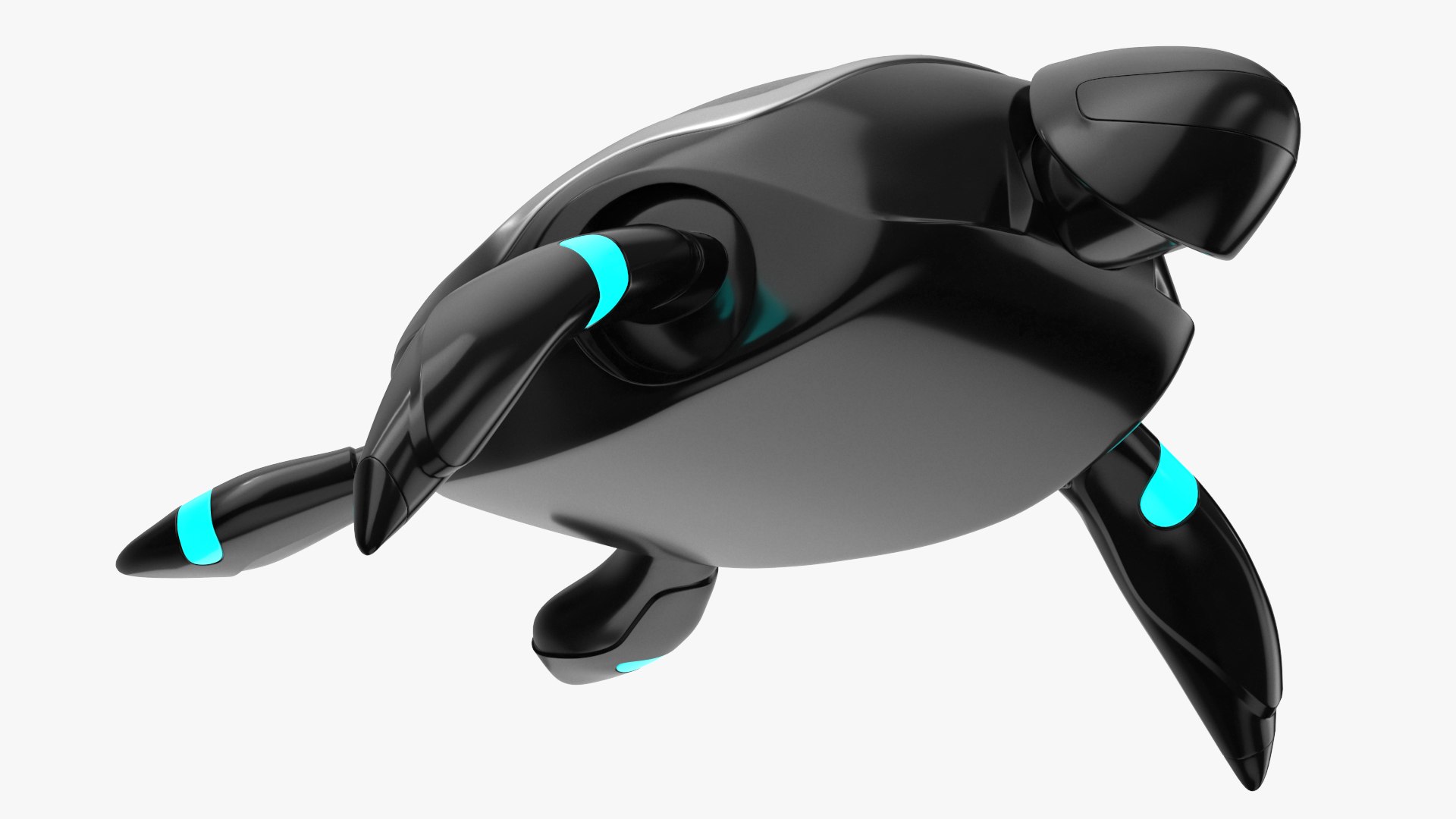 Robot Turtle Black 3D - TurboSquid 2469016
