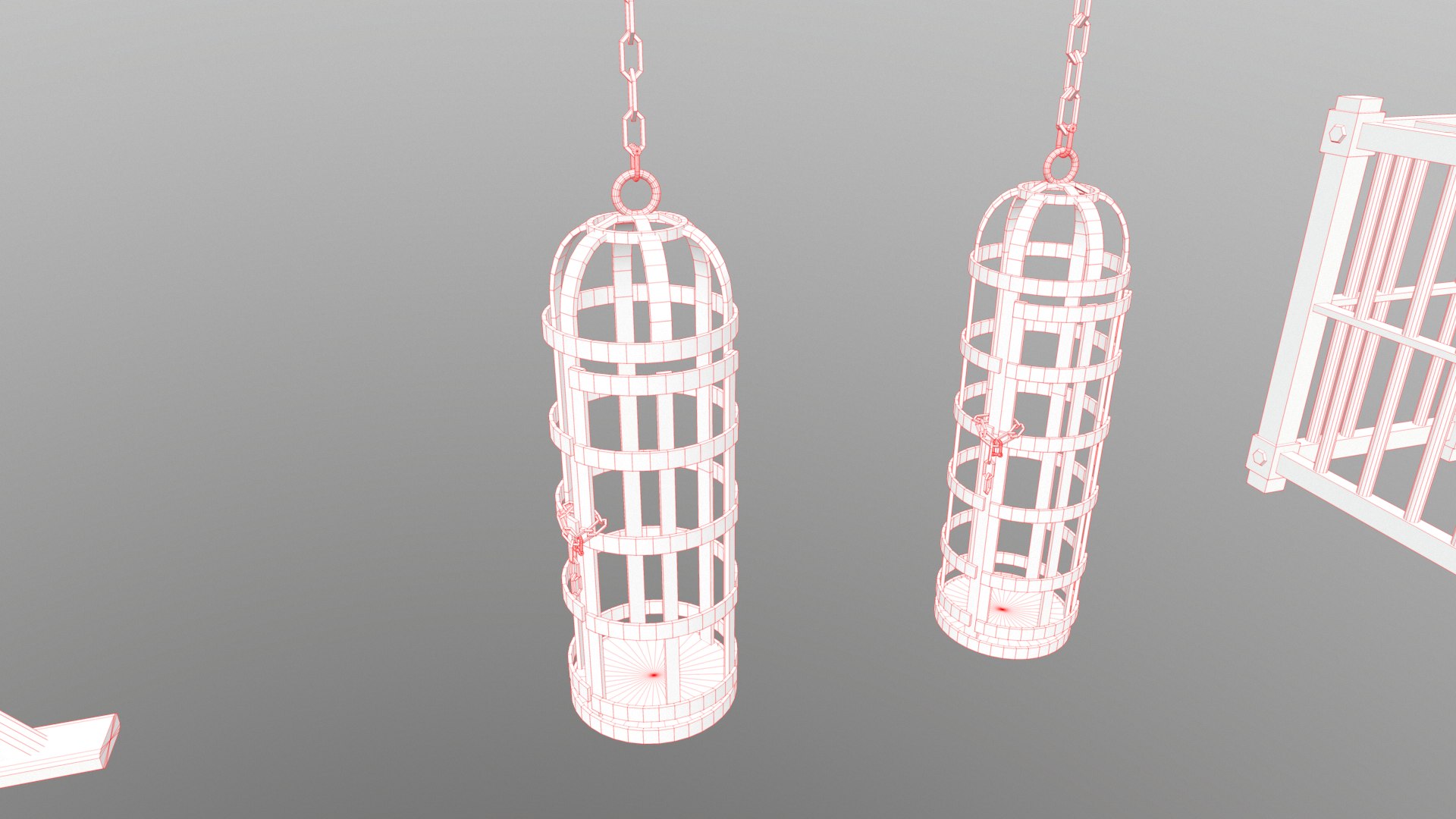 Fantasy Cages - Game Props 3D Model - TurboSquid 2228649