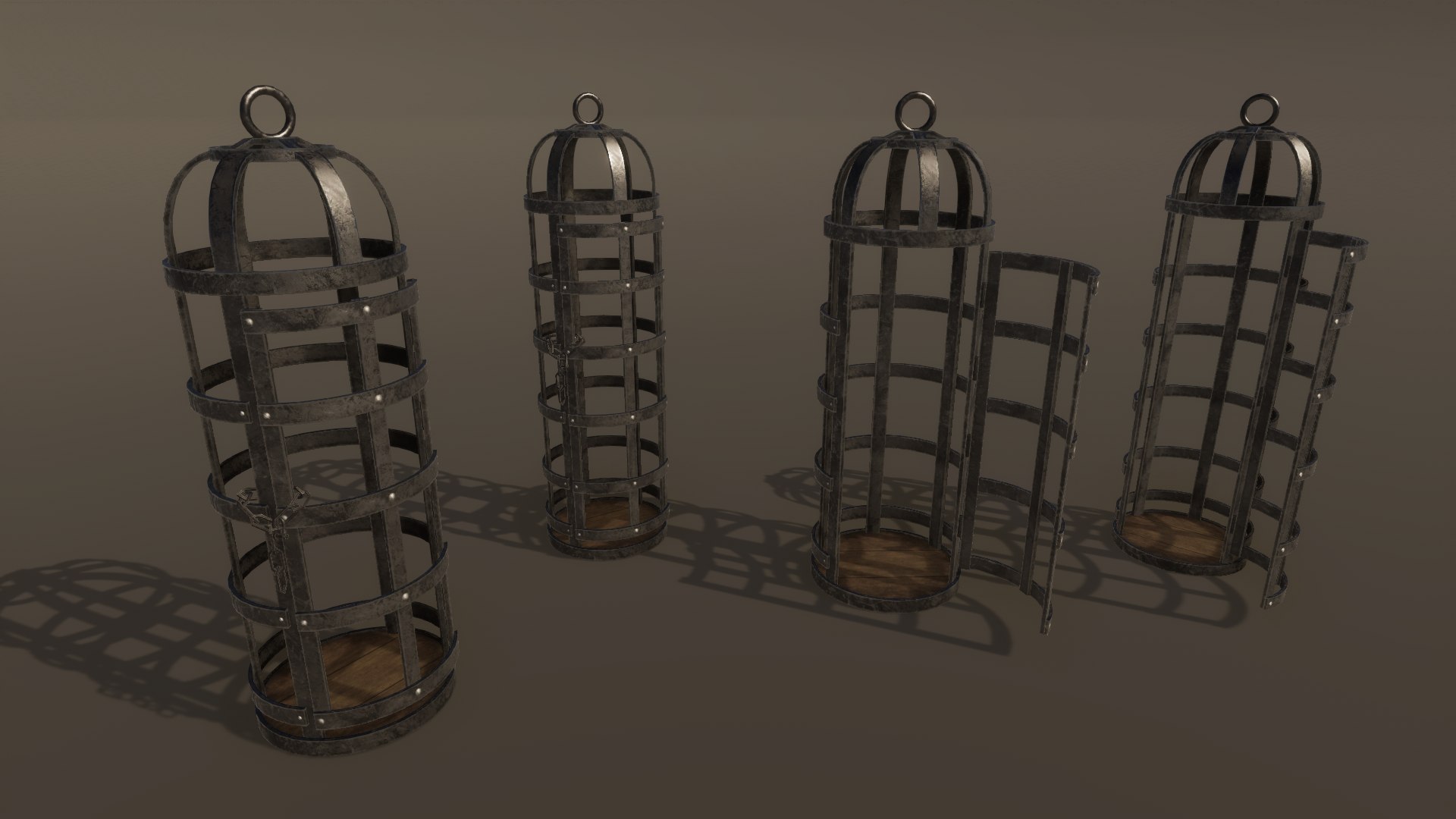 Fantasy Cages - Game Props 3D Model - TurboSquid 2228649