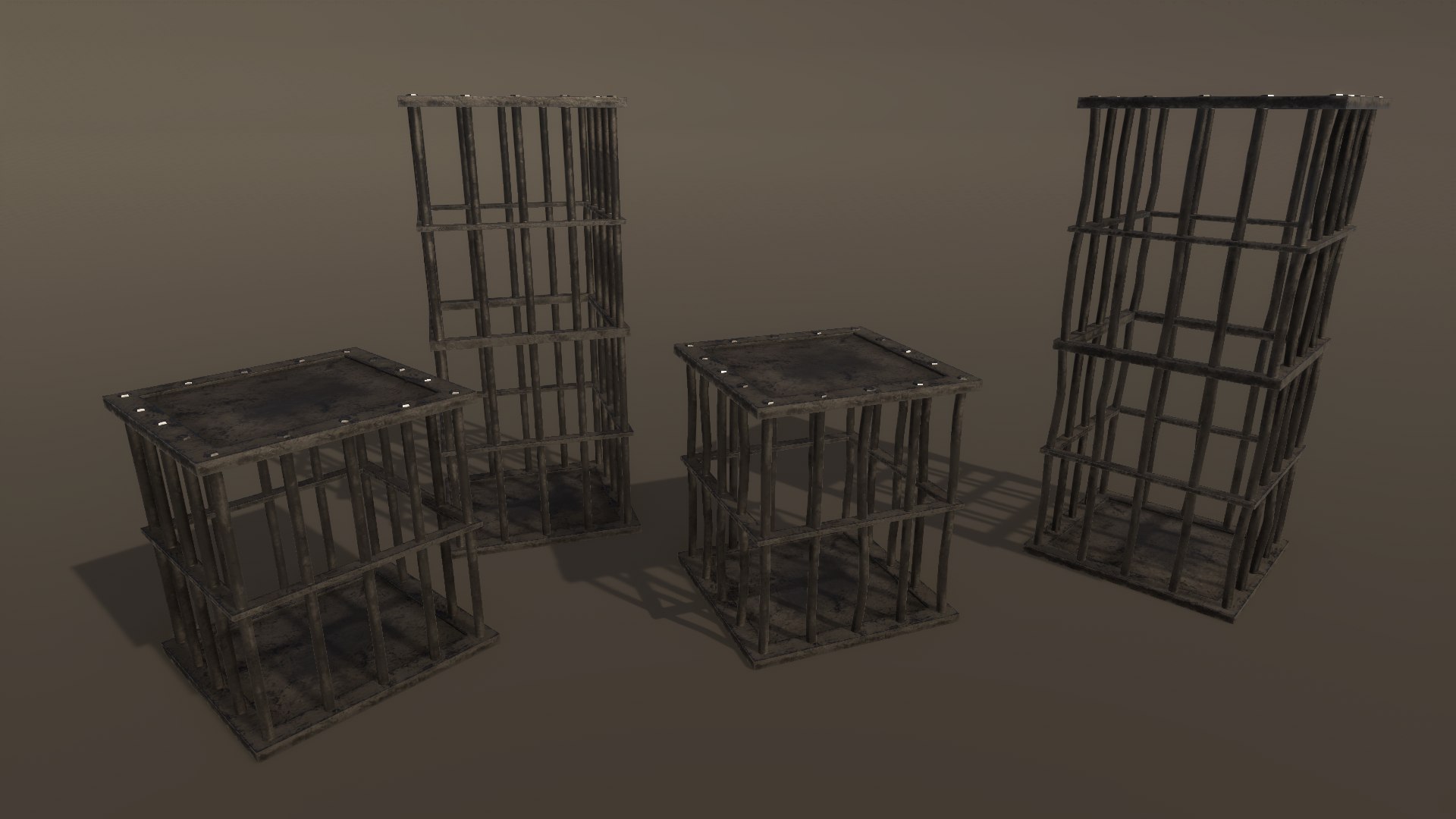 Fantasy Cages - Game Props 3D Model - TurboSquid 2228649