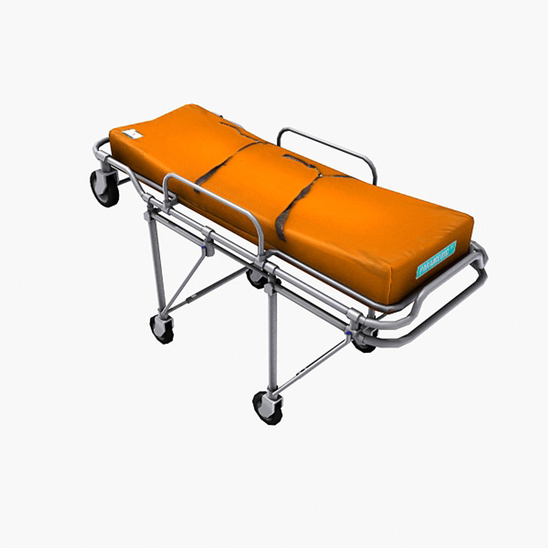 obj rolling medical stretcher