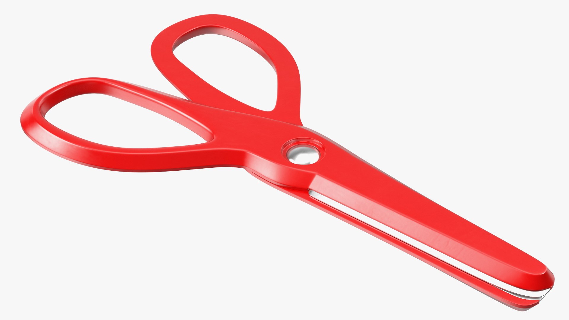 3D Model Childrens Safety Kids Scissors - TurboSquid 2147276