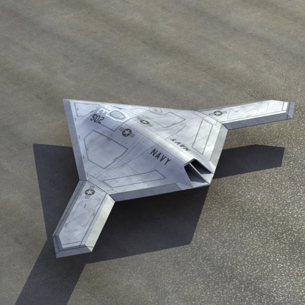 Northrop Grumman X-47 3D Models for Download | TurboSquid