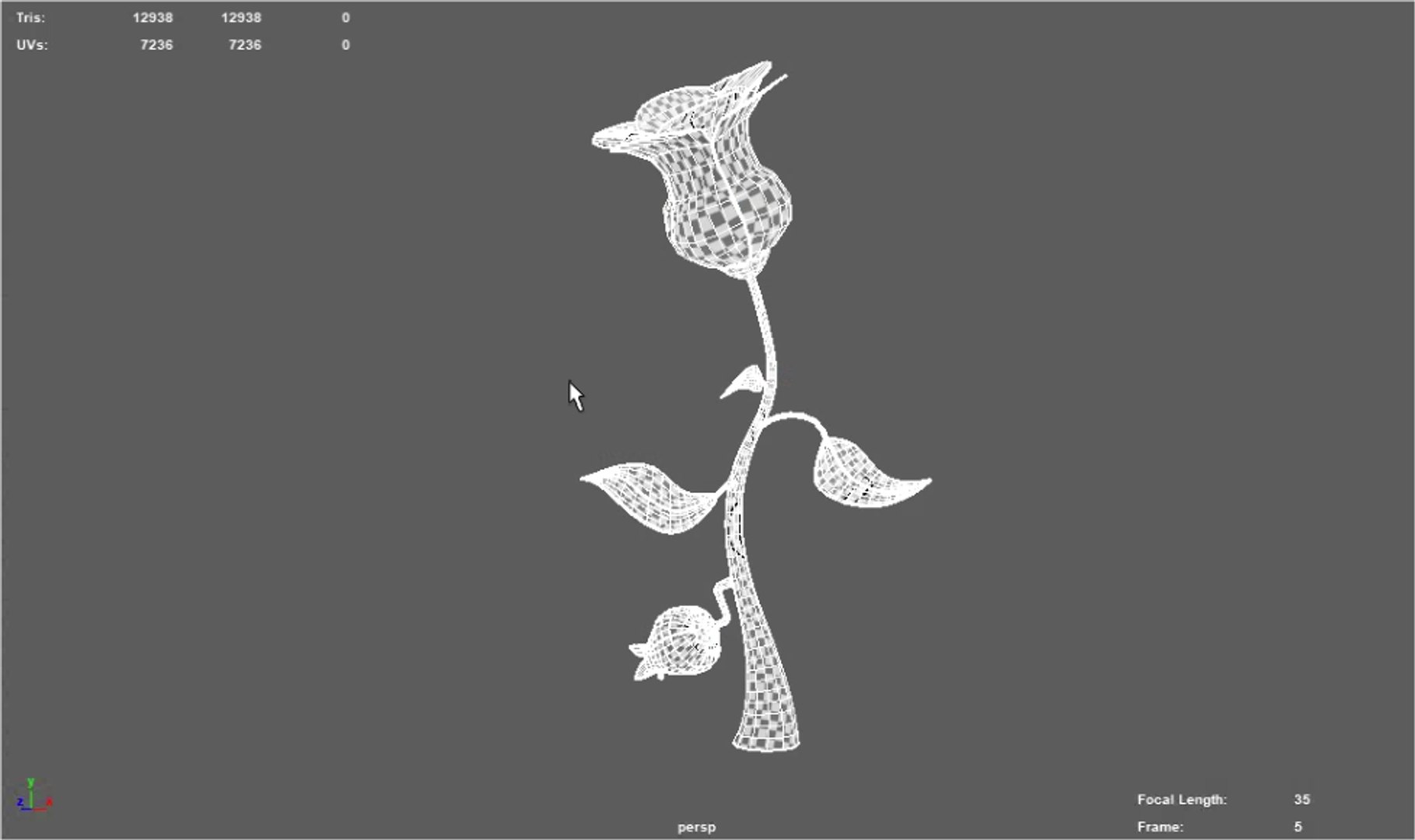 Flower 3D Model - TurboSquid 1580365