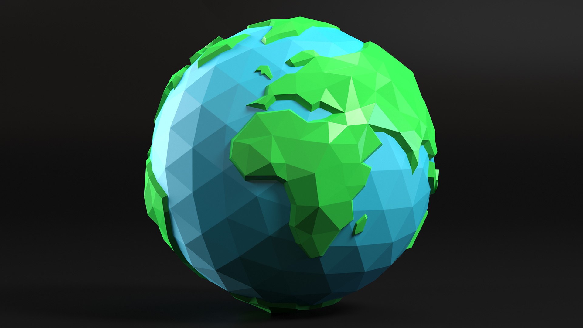 Cartoon Stylized Earth Model - TurboSquid 1961363
