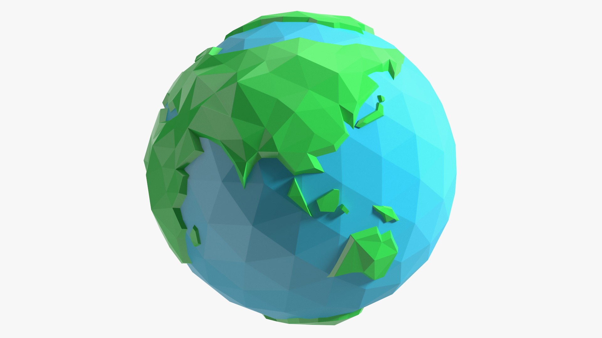 Cartoon Stylized Earth model - TurboSquid 1961363