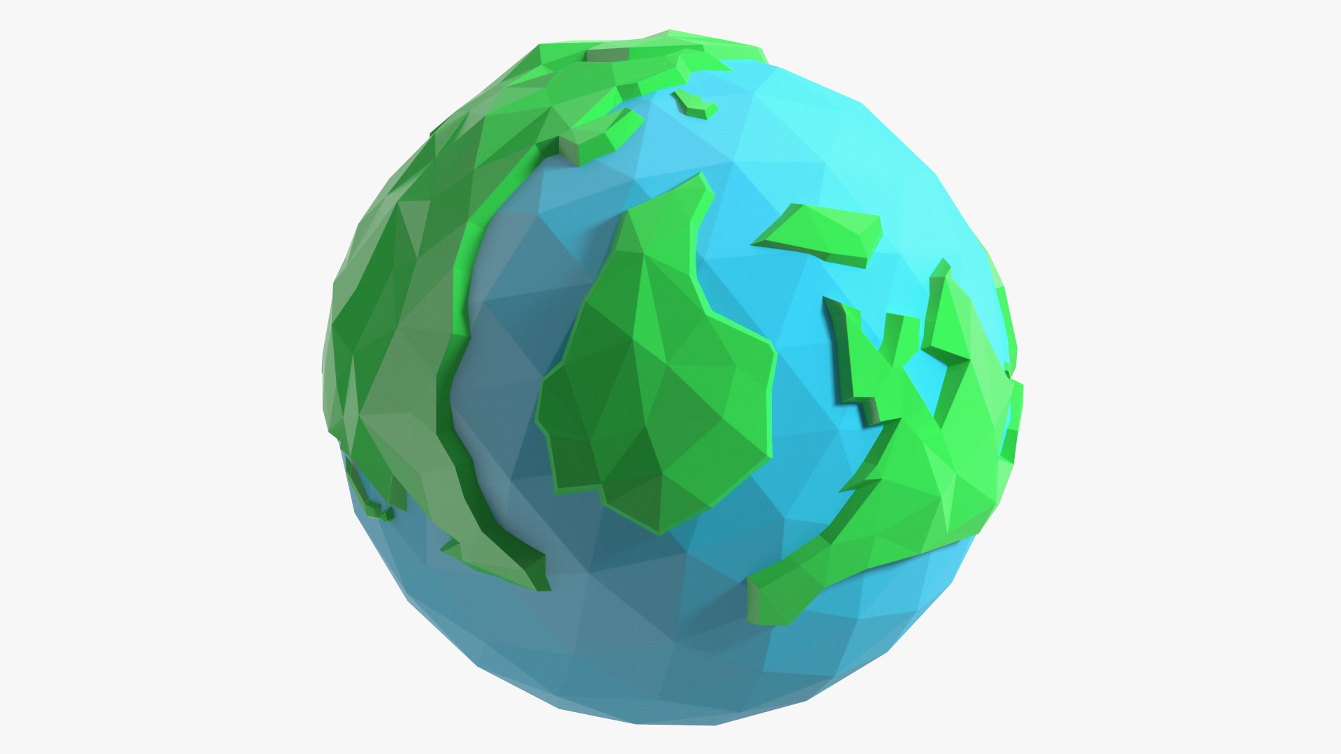 Cartoon Stylized Earth model - TurboSquid 1961363